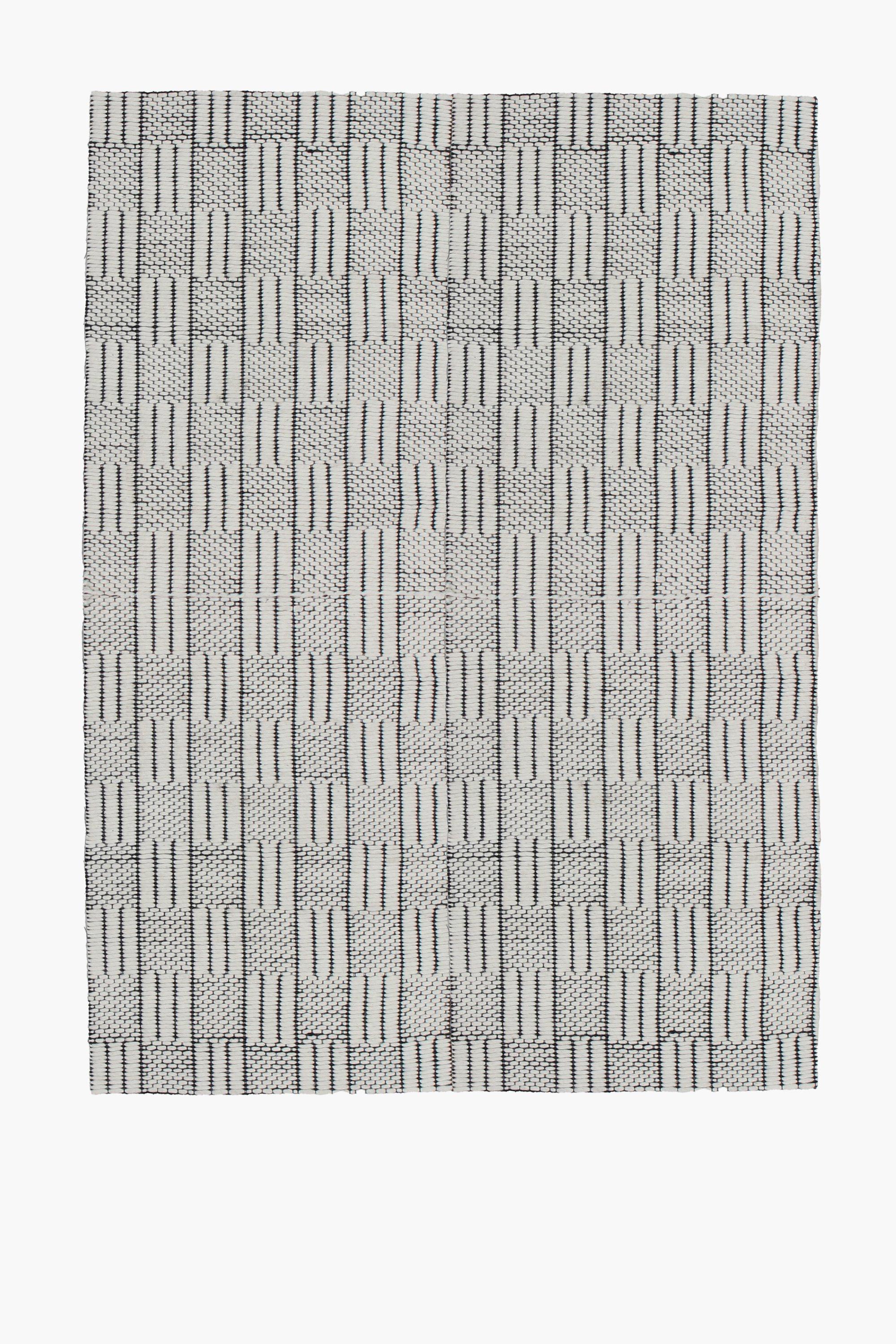 Jacquard Wool Rug, 160x230cm