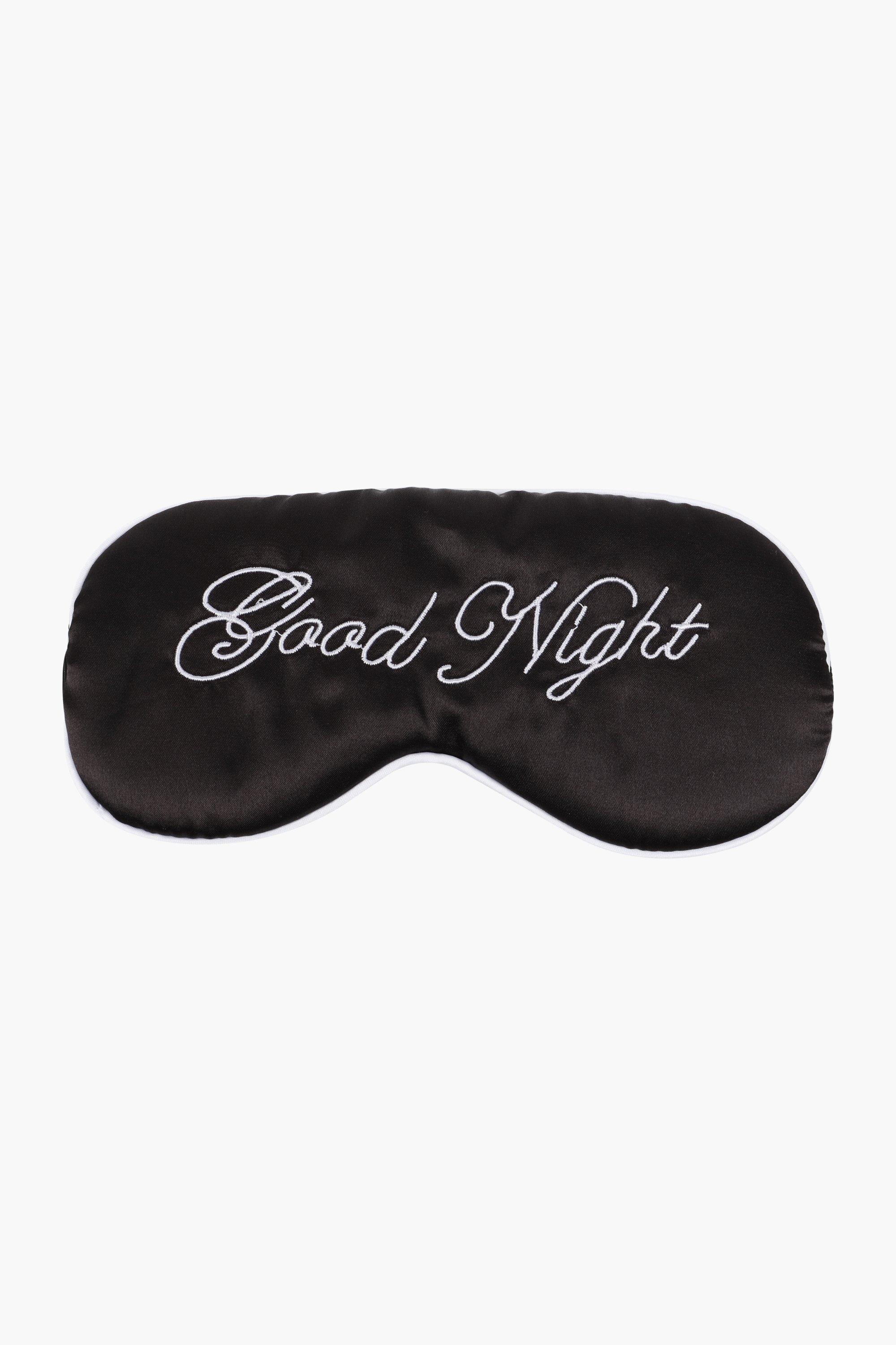 Script Eye Mask Good Night