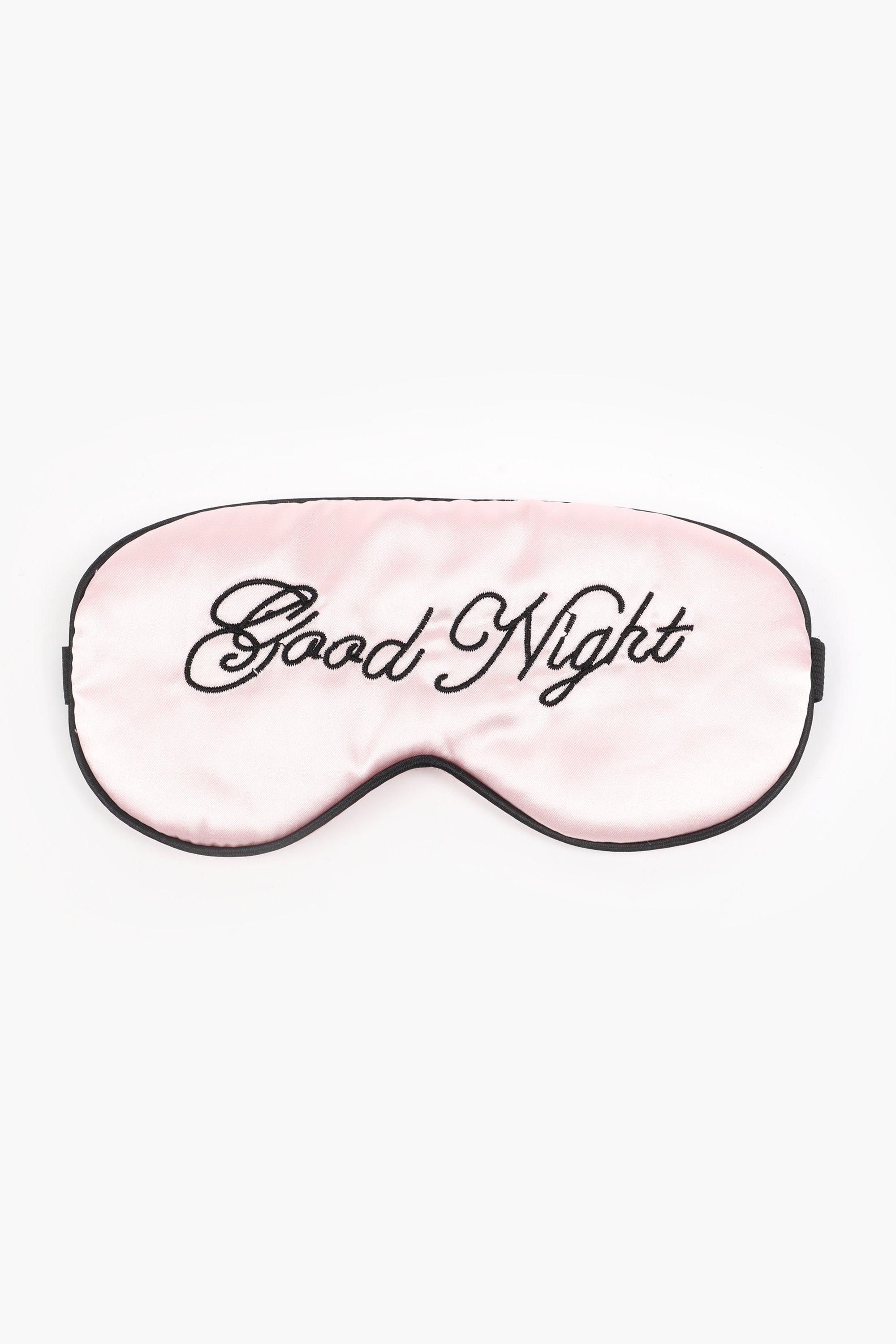 Script Eye Mask Goodnight