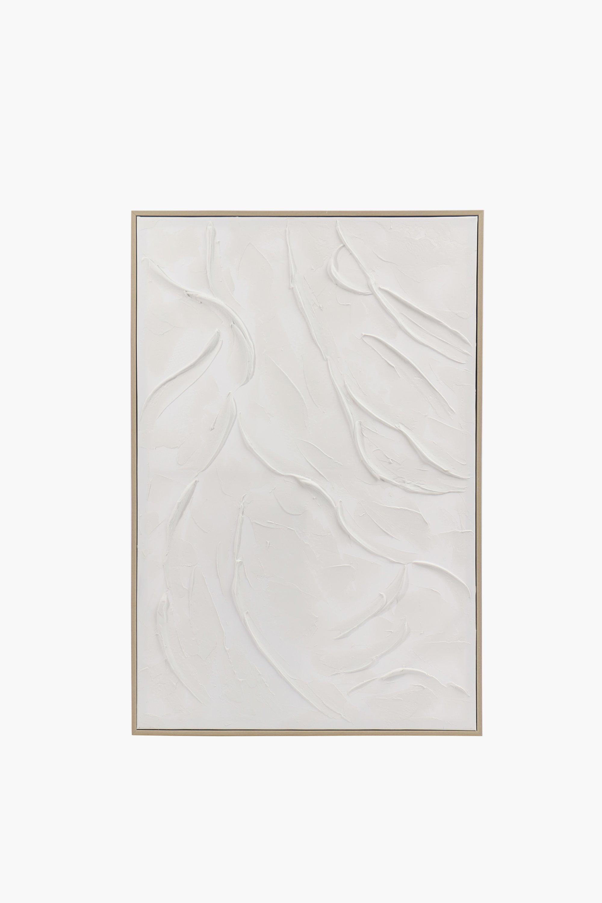 Framed Guash Swirls, 60x90cm