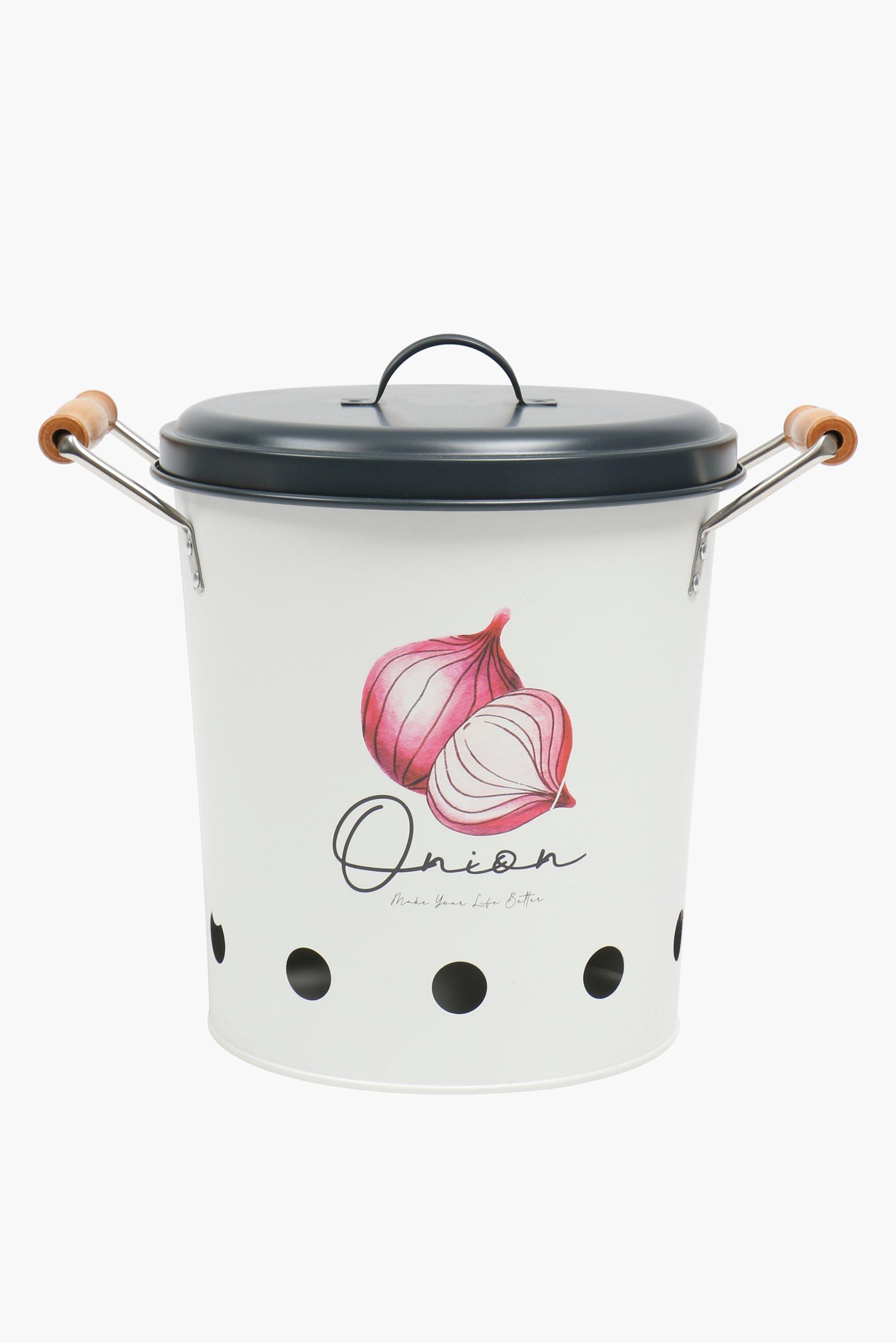 Galvanised Onion Storage Box