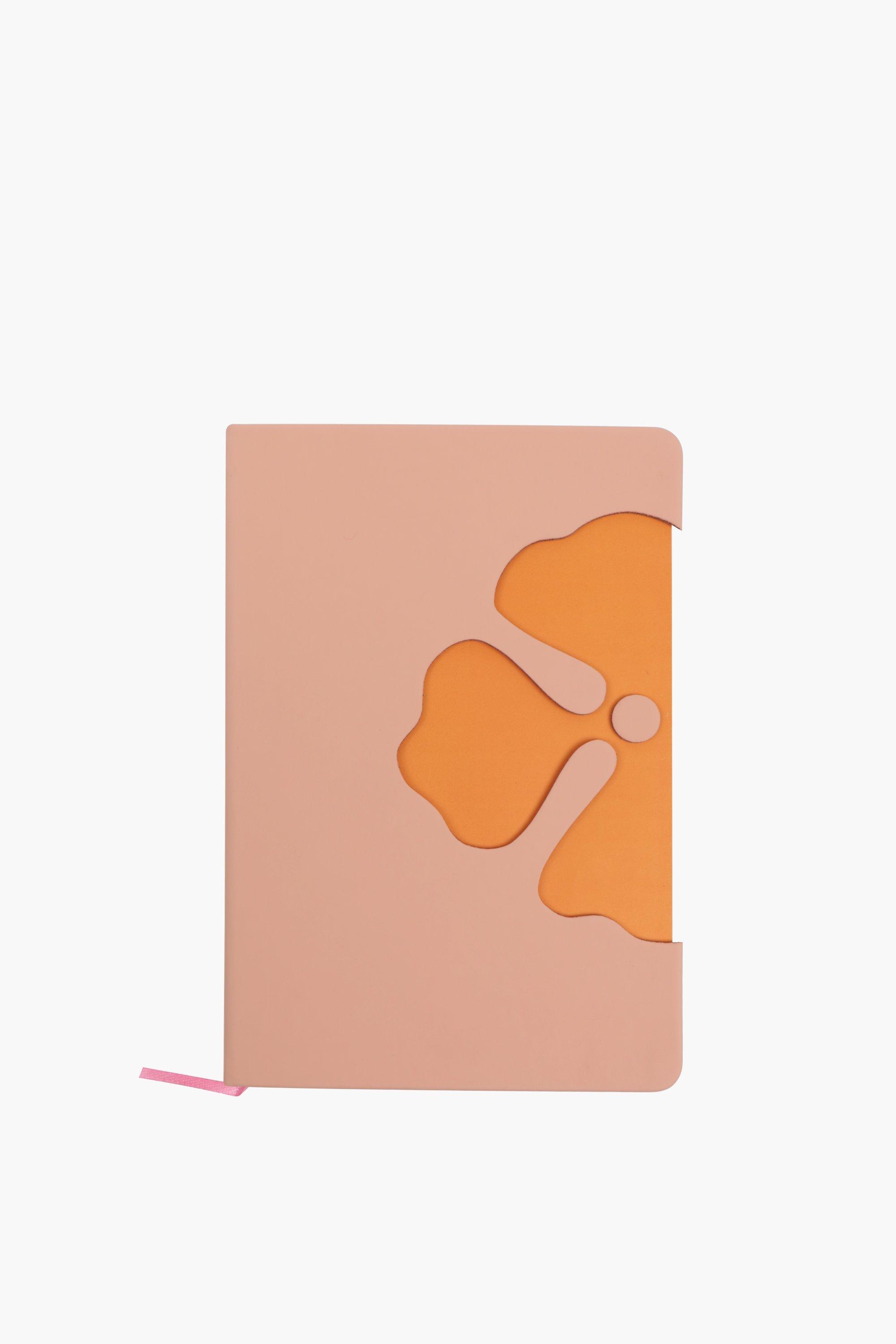 Cut Out Flower Notebook A5