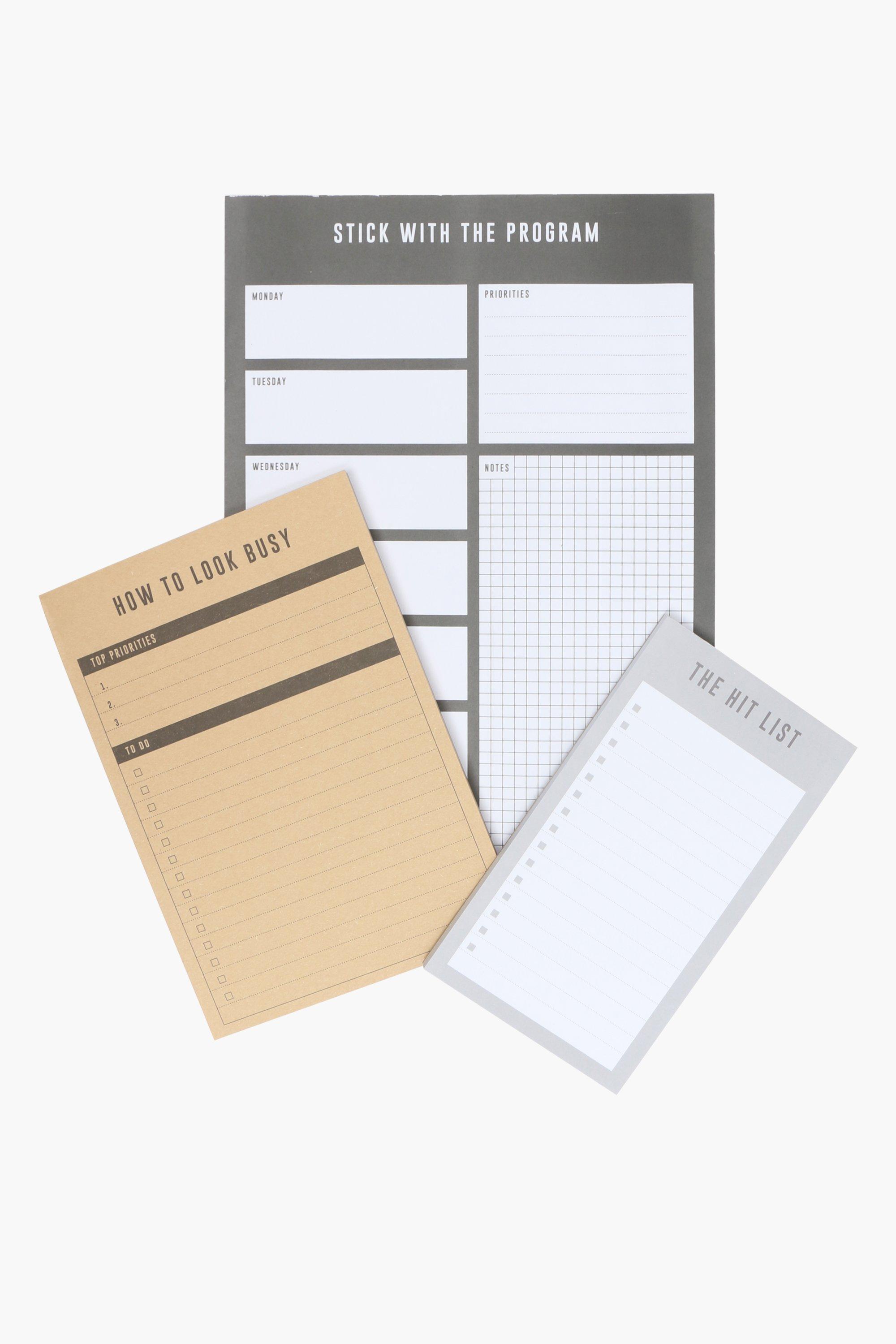 3 Pack Planner Set