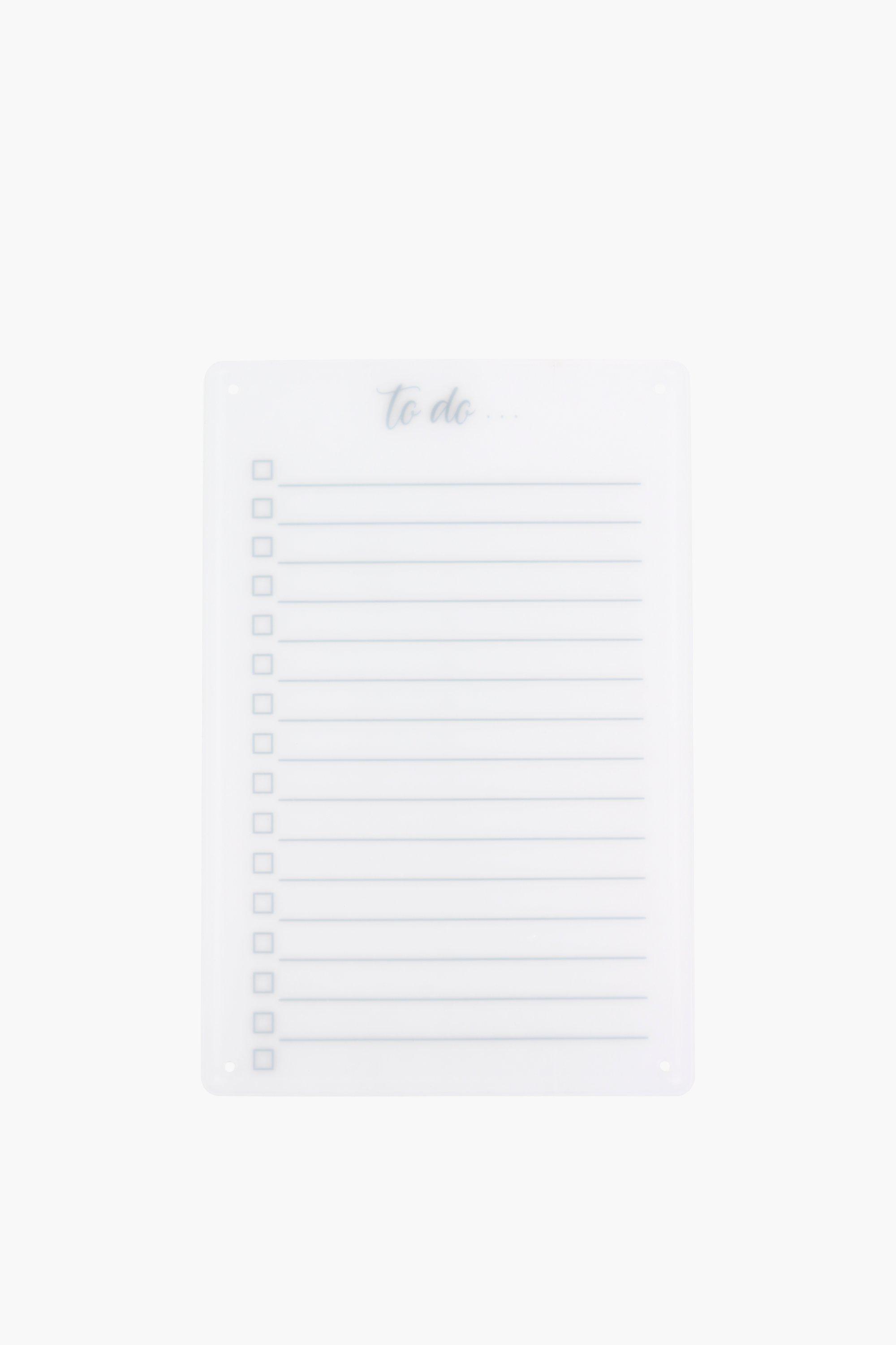 Acrylic To Do List