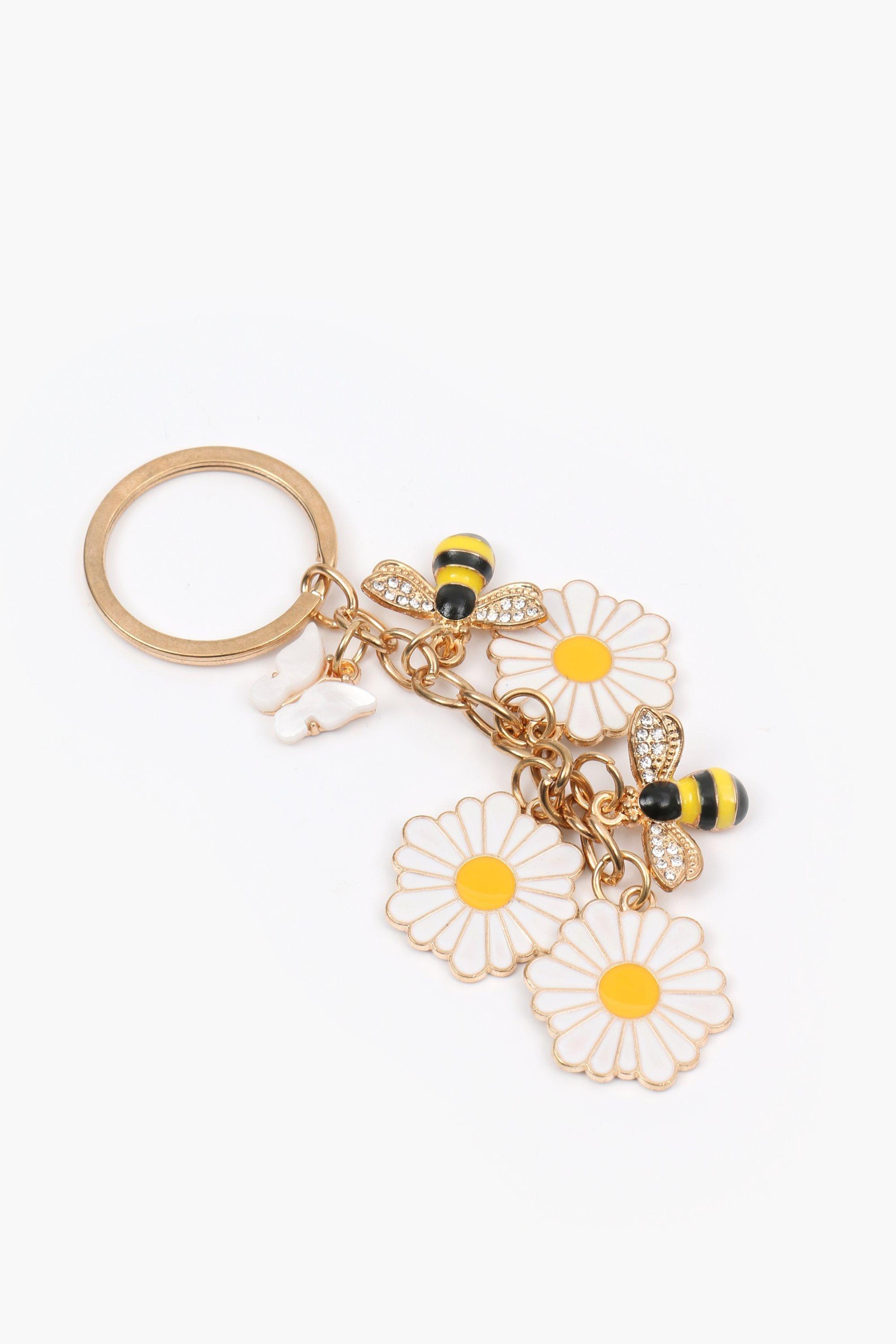Daisy And Bee Key Ring
