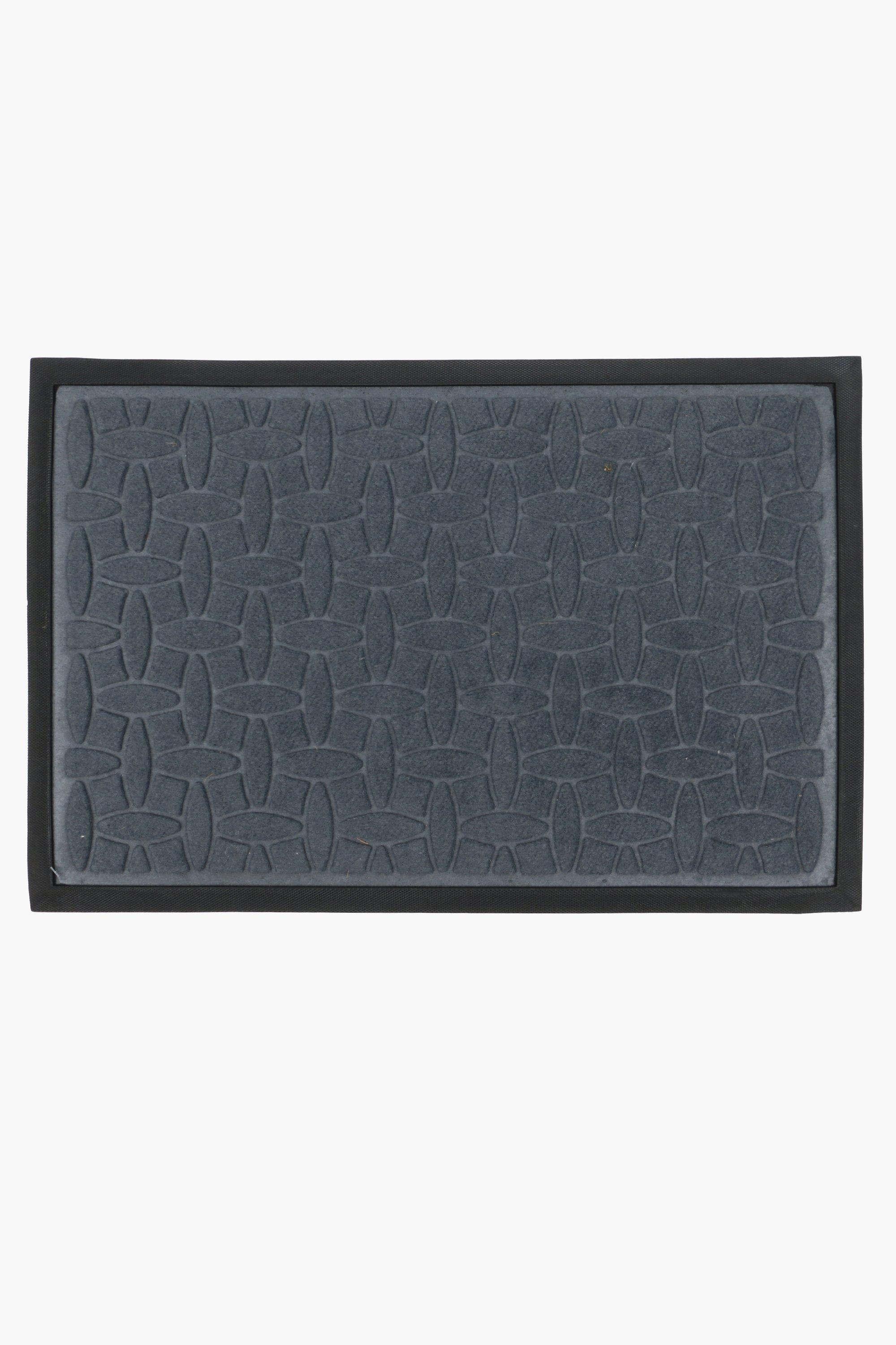 Polyester Geometric Door Mat, 40x60cm