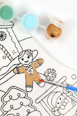 Paint Your Own Christmas Stocking