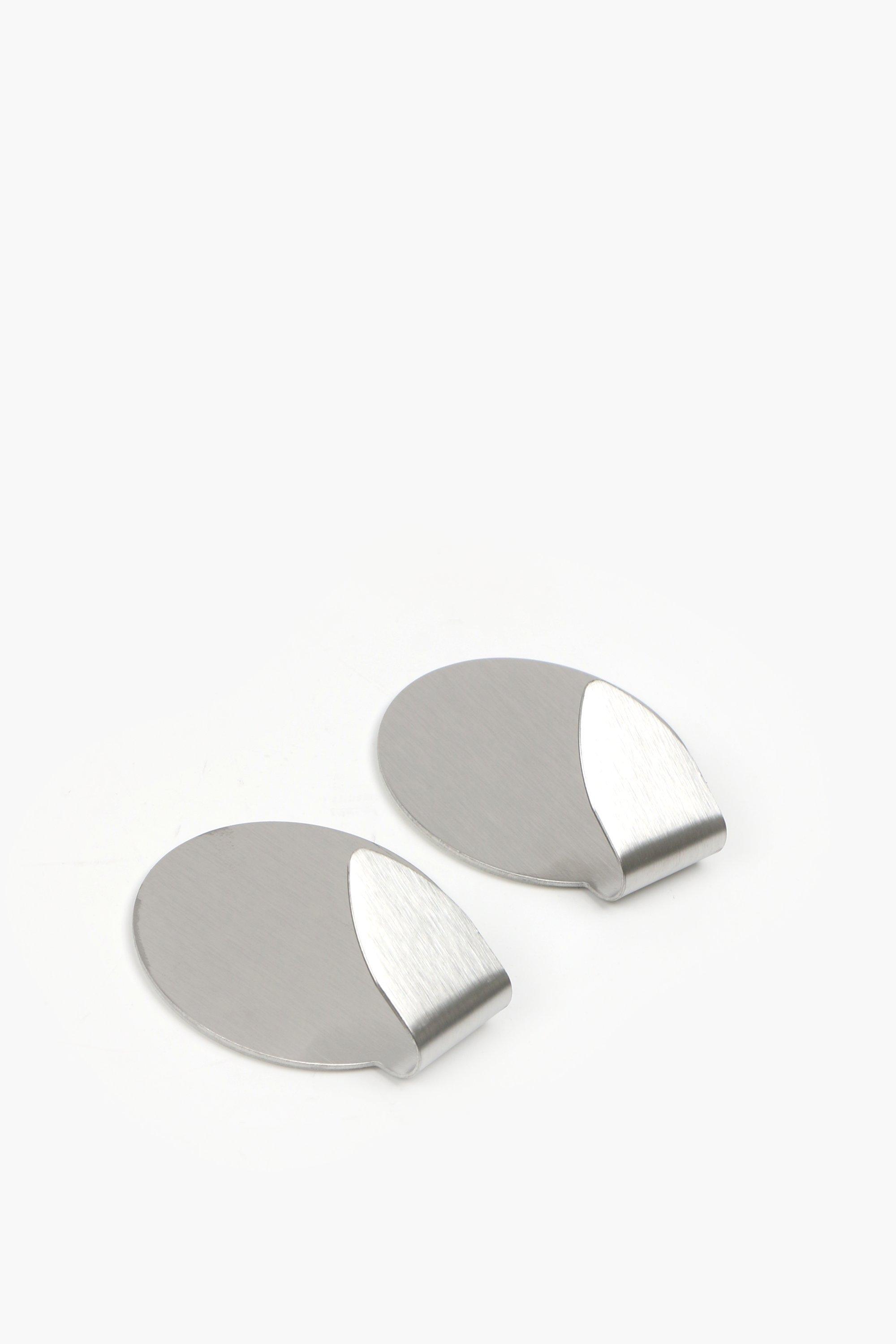 2 Piece Stainless Steel Hooks, 5cm