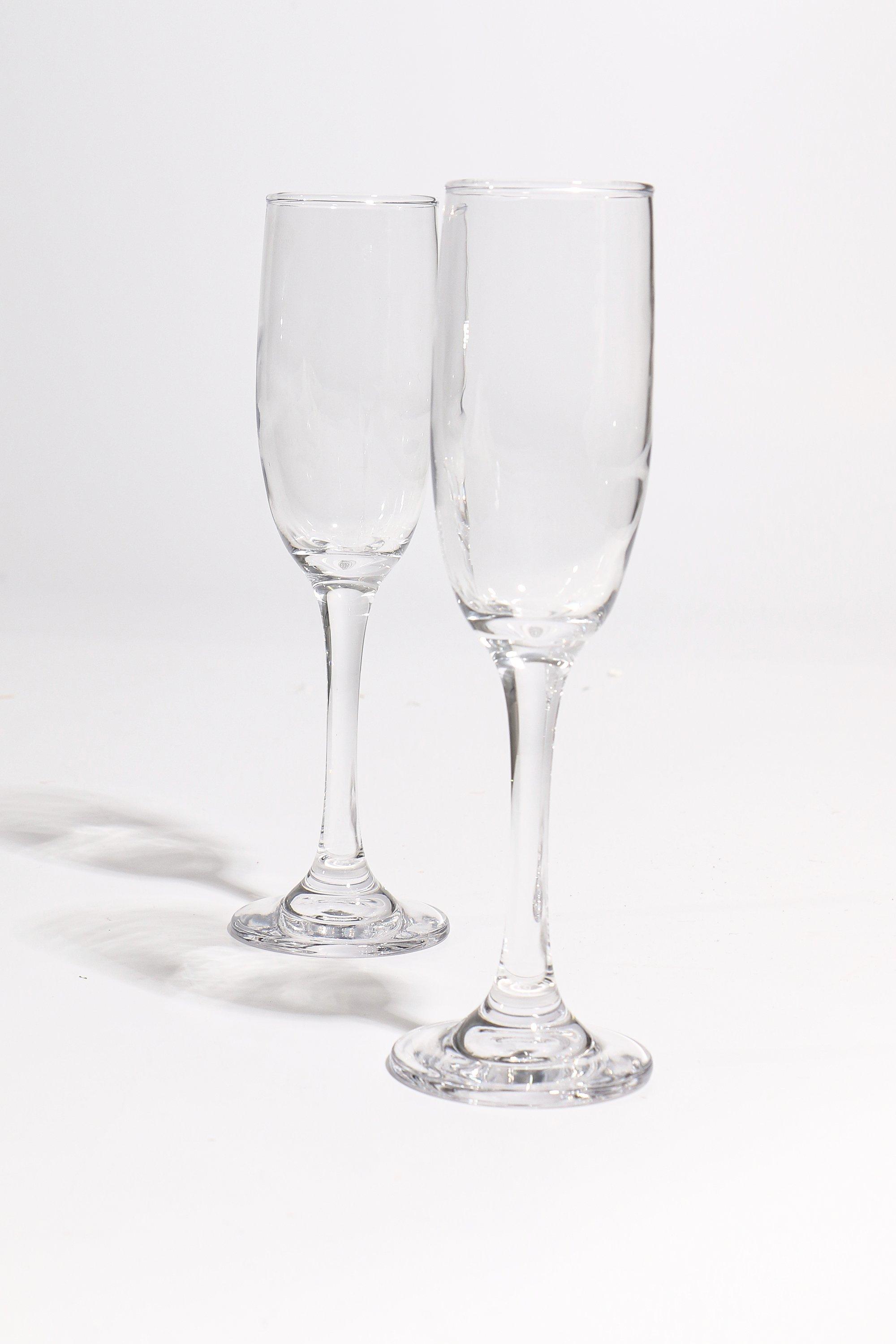 4 Pack Basic Champagne Flutes