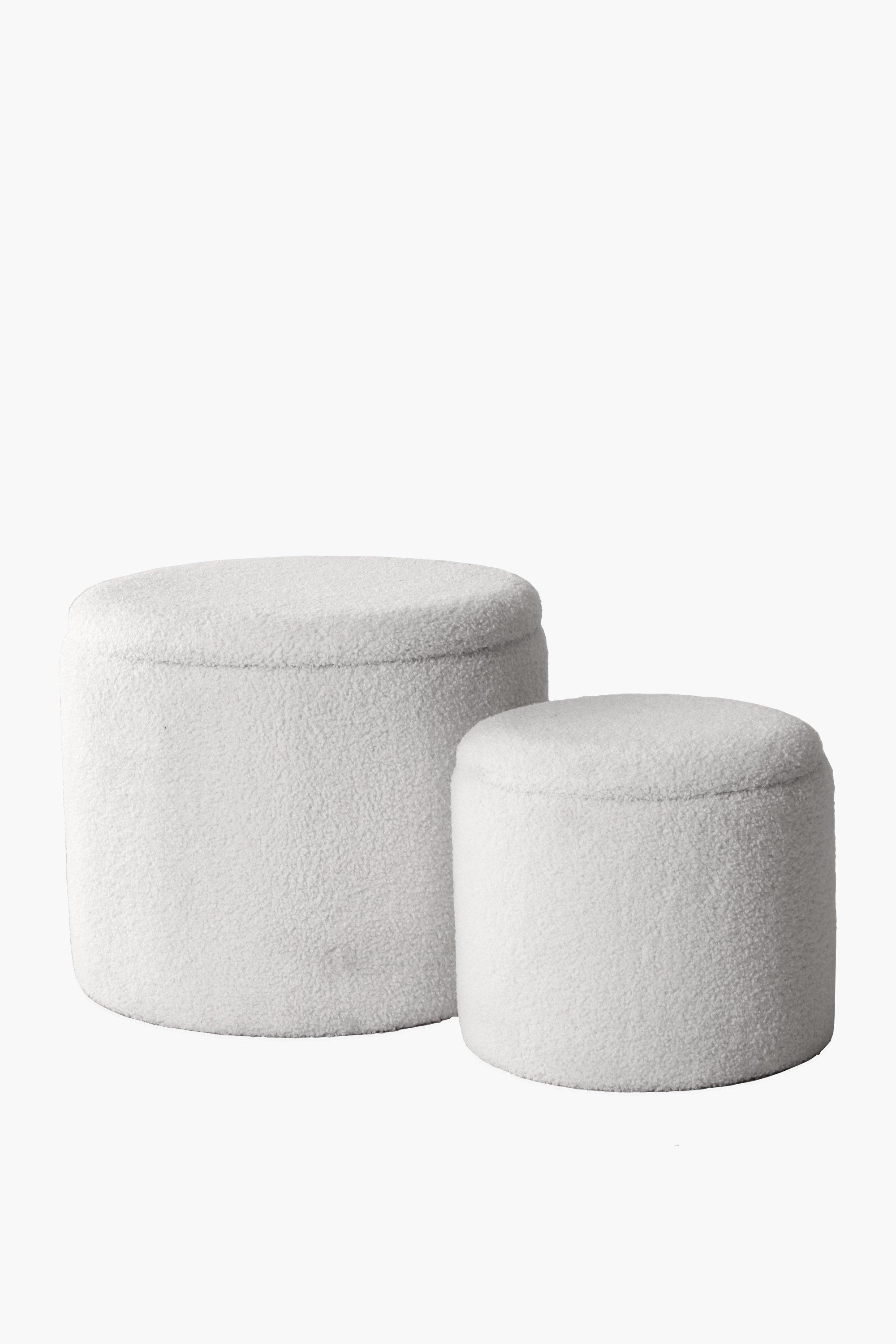 Nested Storage Ottoman Set