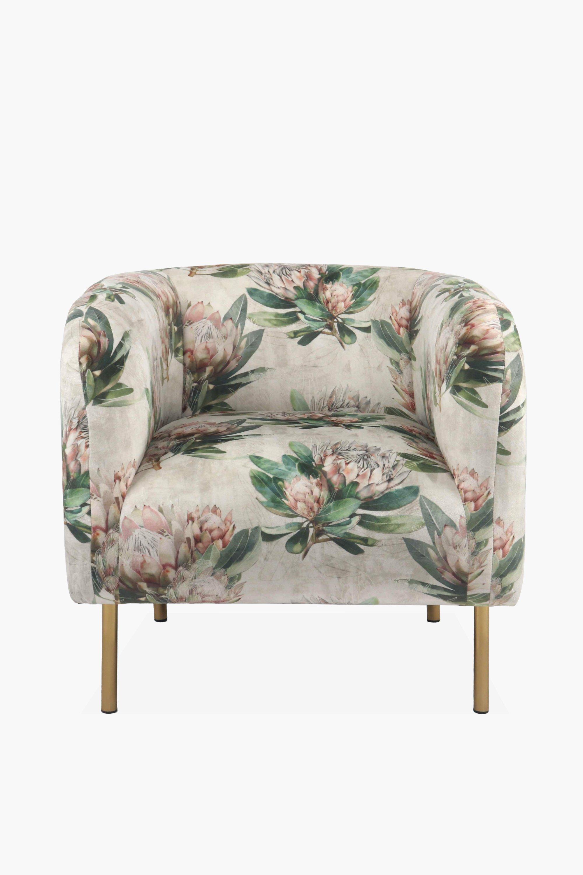 Protea Bloom Armchair
