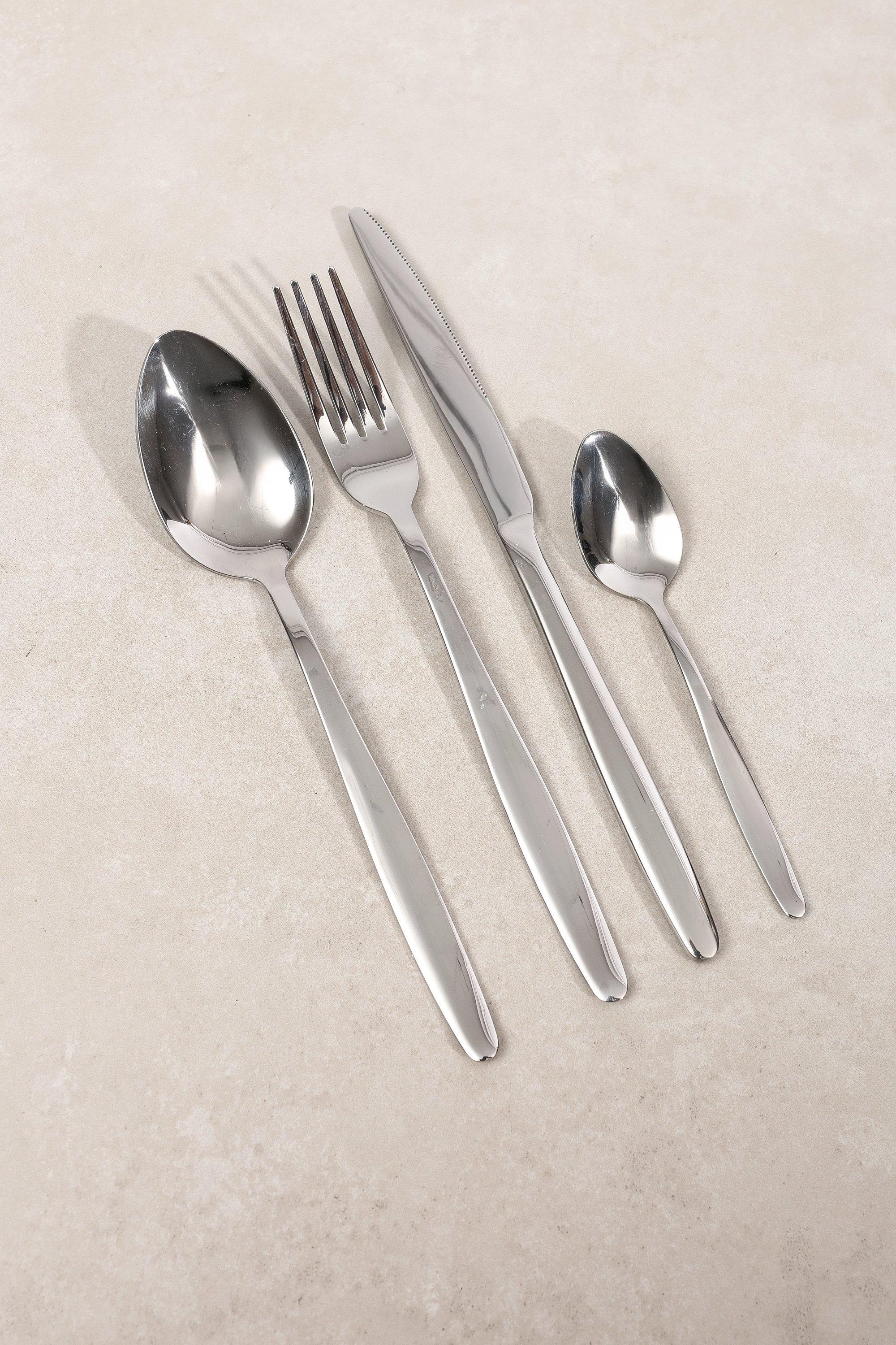 16 Piece Stainless Steel Cutlery Set