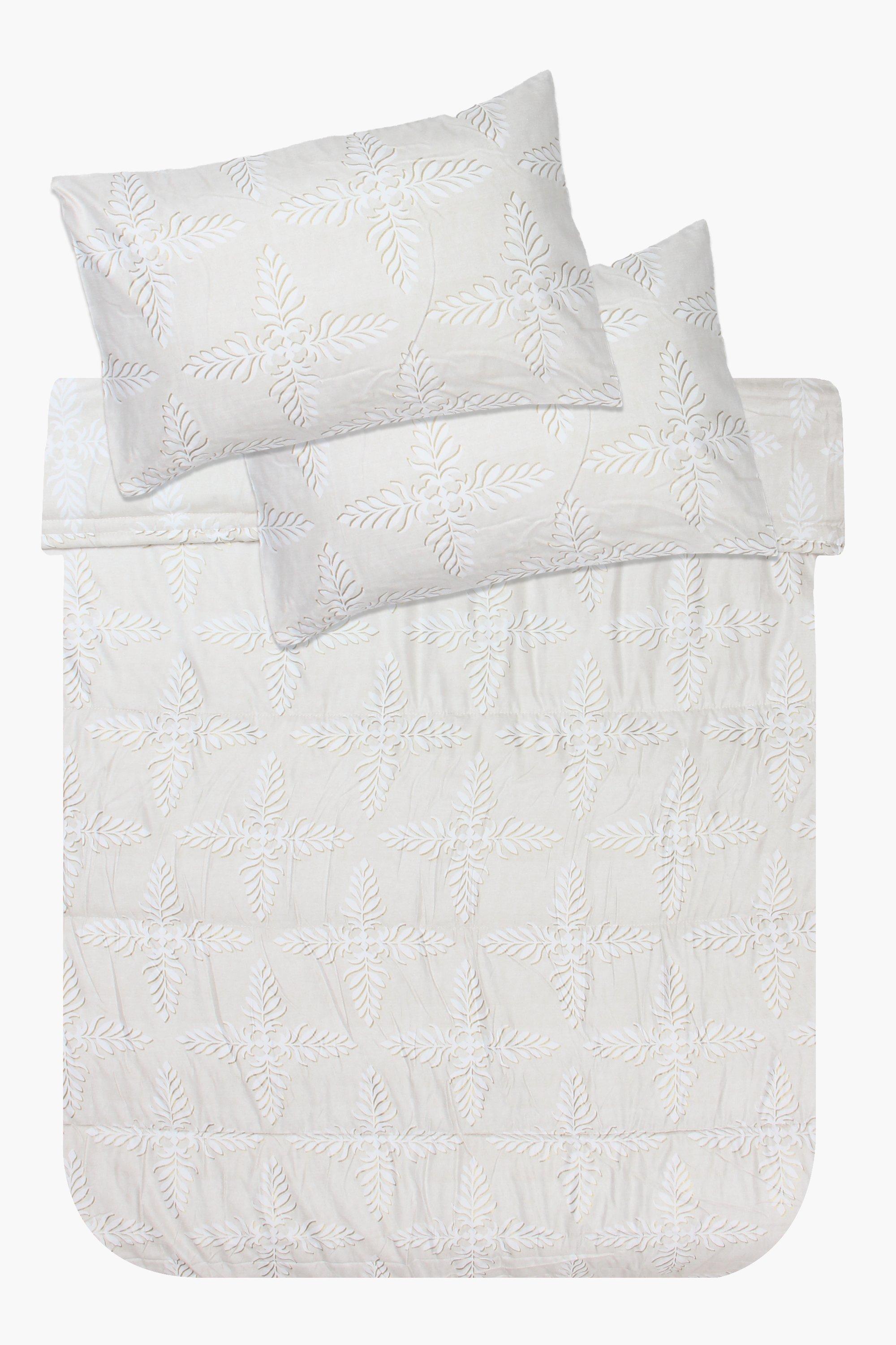 Swansea Twill Foil Baroque Comforter Set