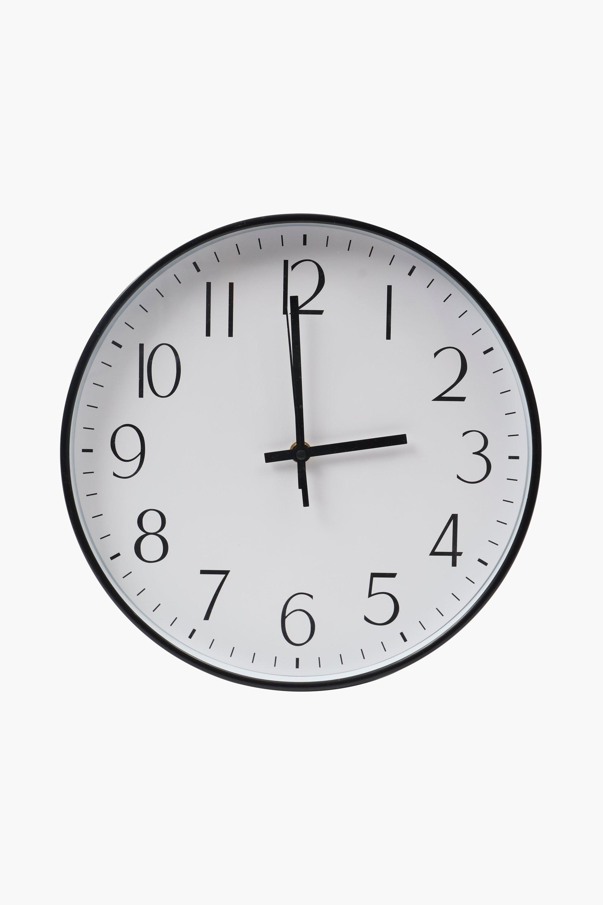 Quartz Basic Clock, 30cm