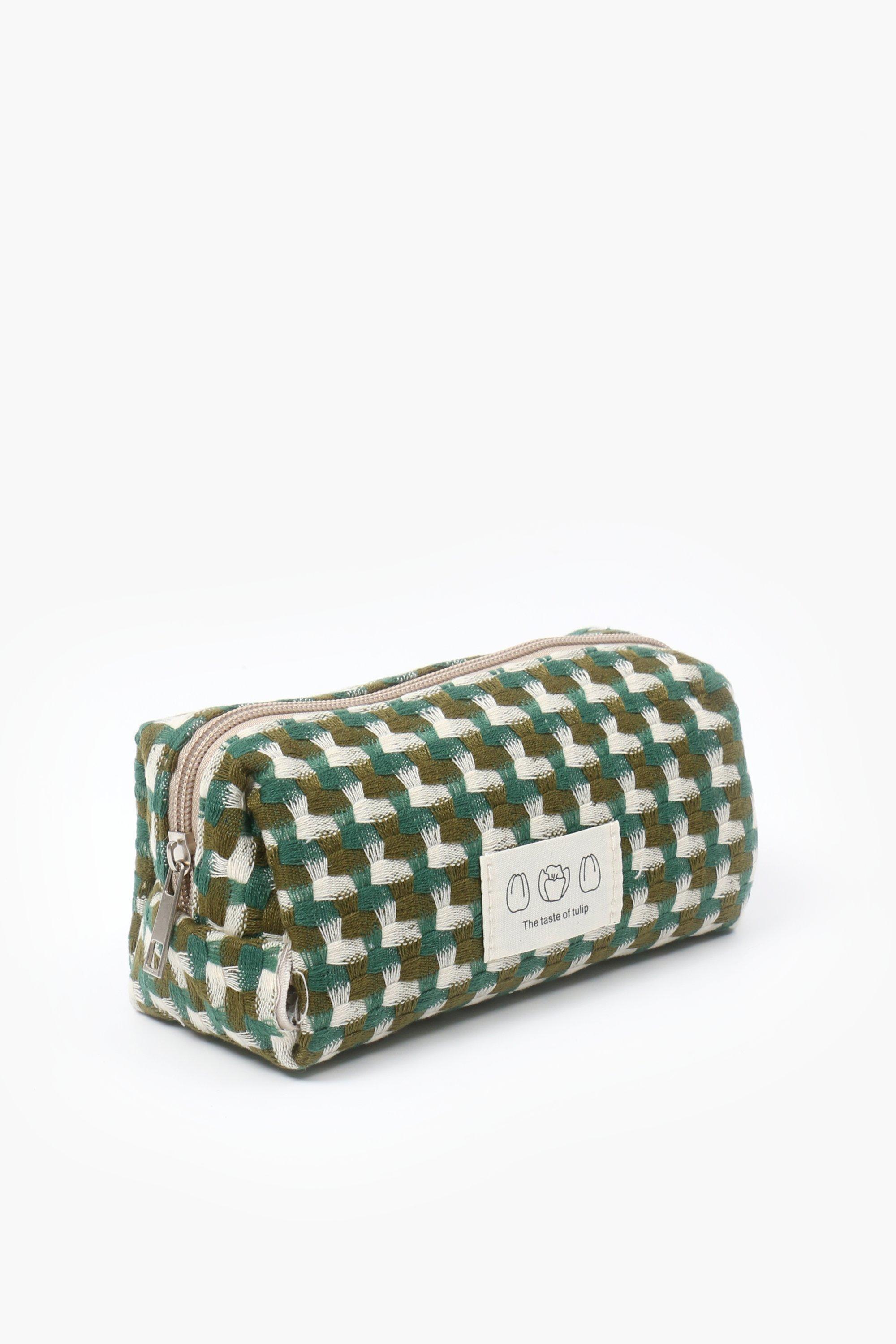 Checkered Pencil Case