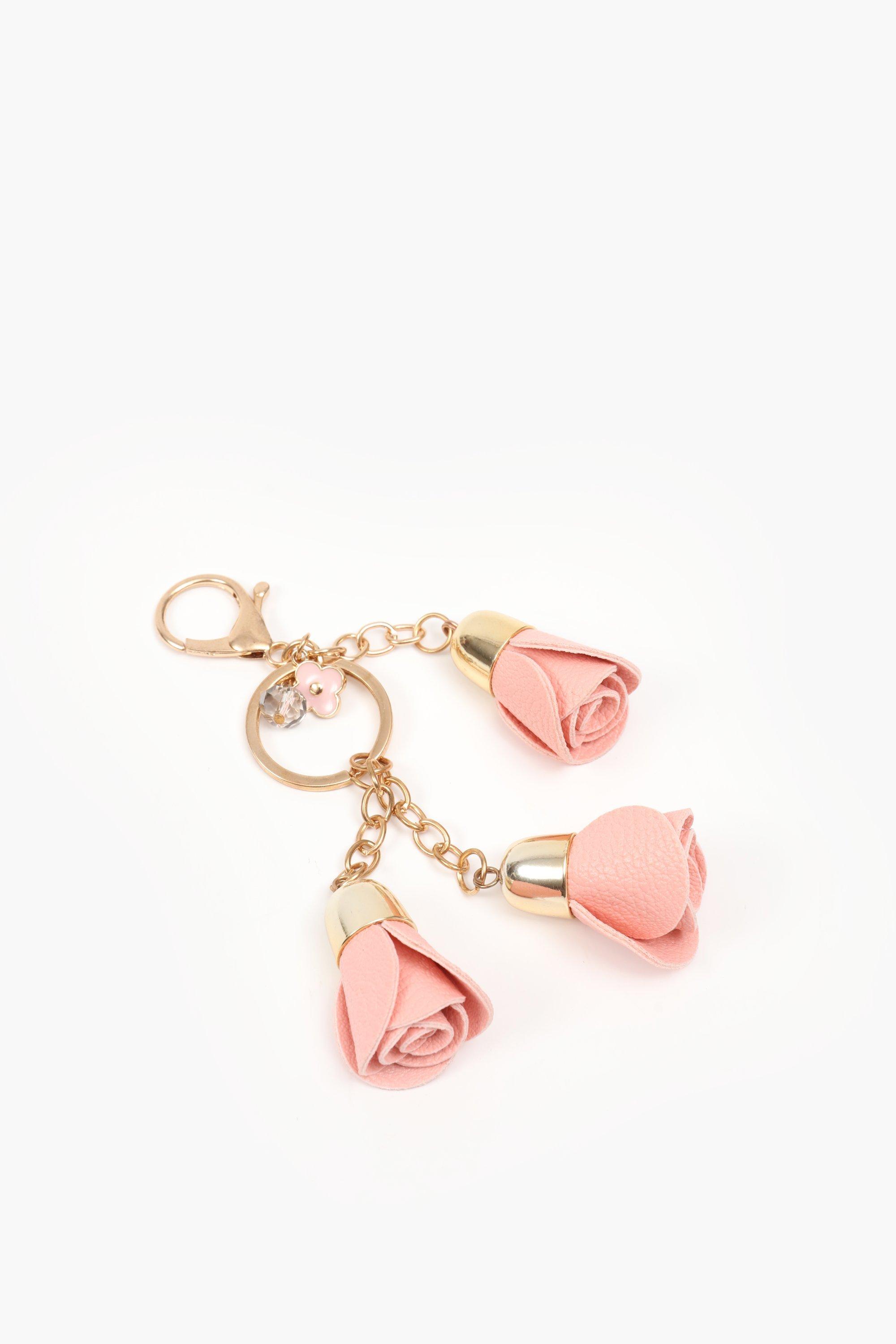 3 Rose Keyrings