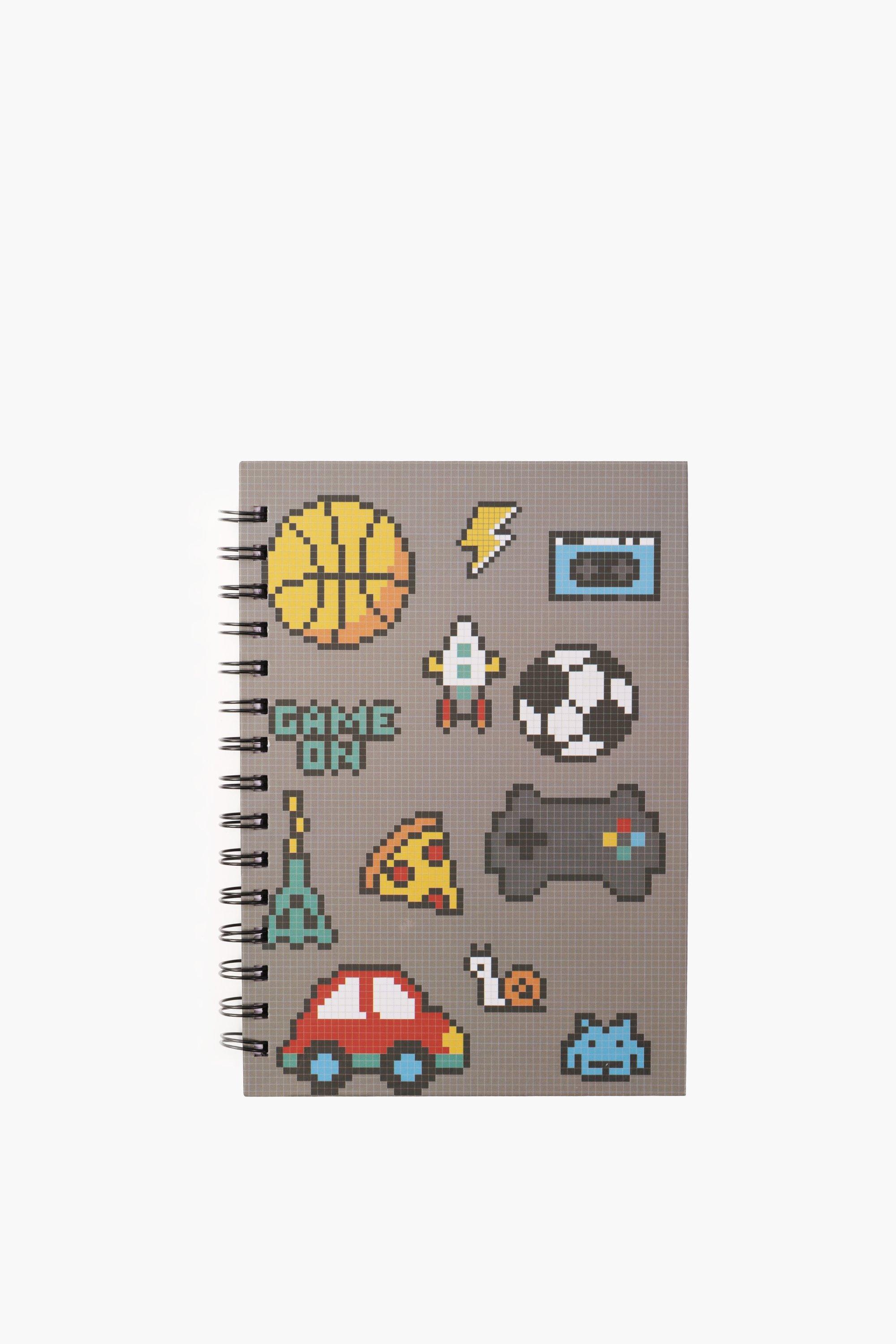 Miles Pixels Notebook A5