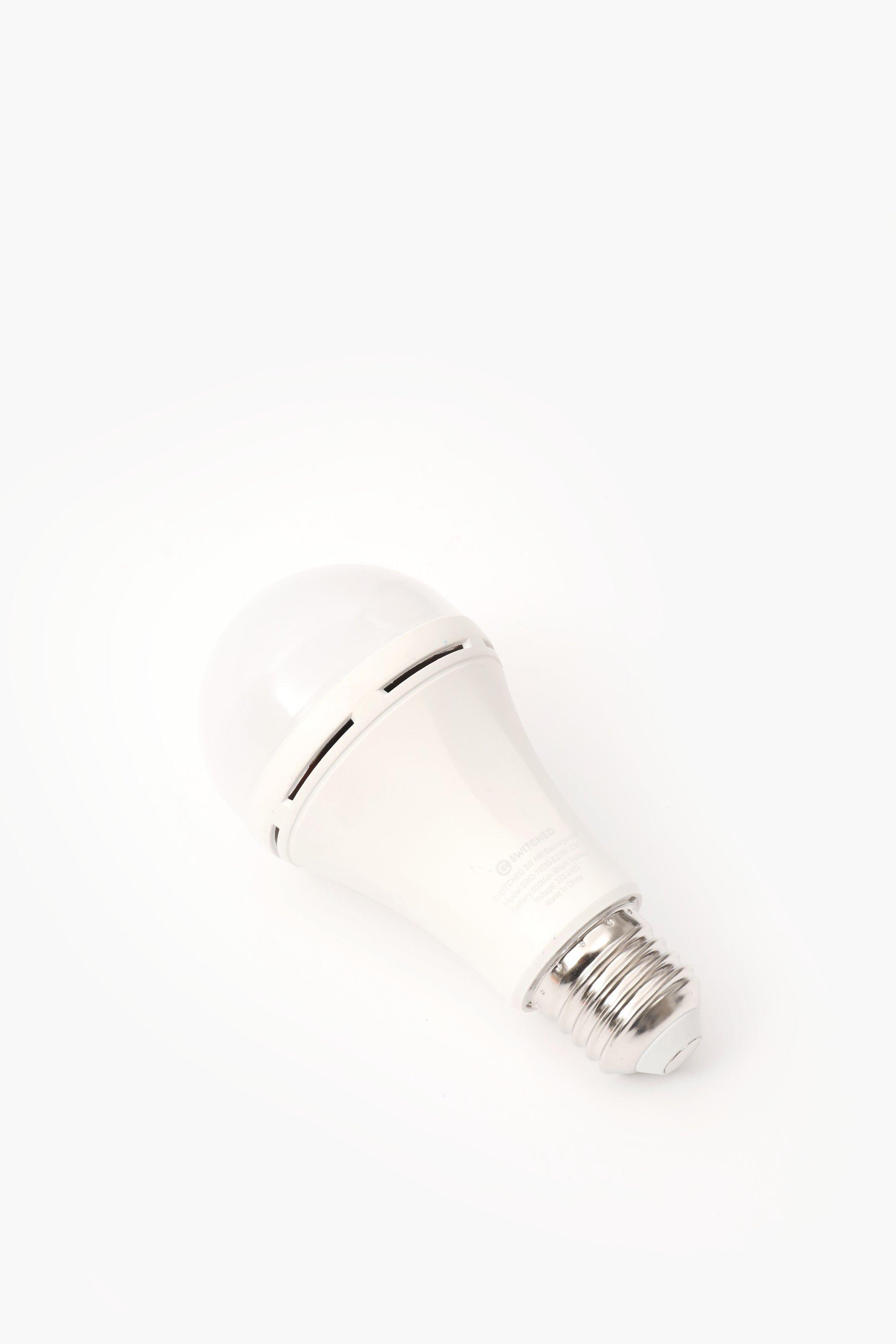 Switched 5w Led Rechargeable Bulb, E27