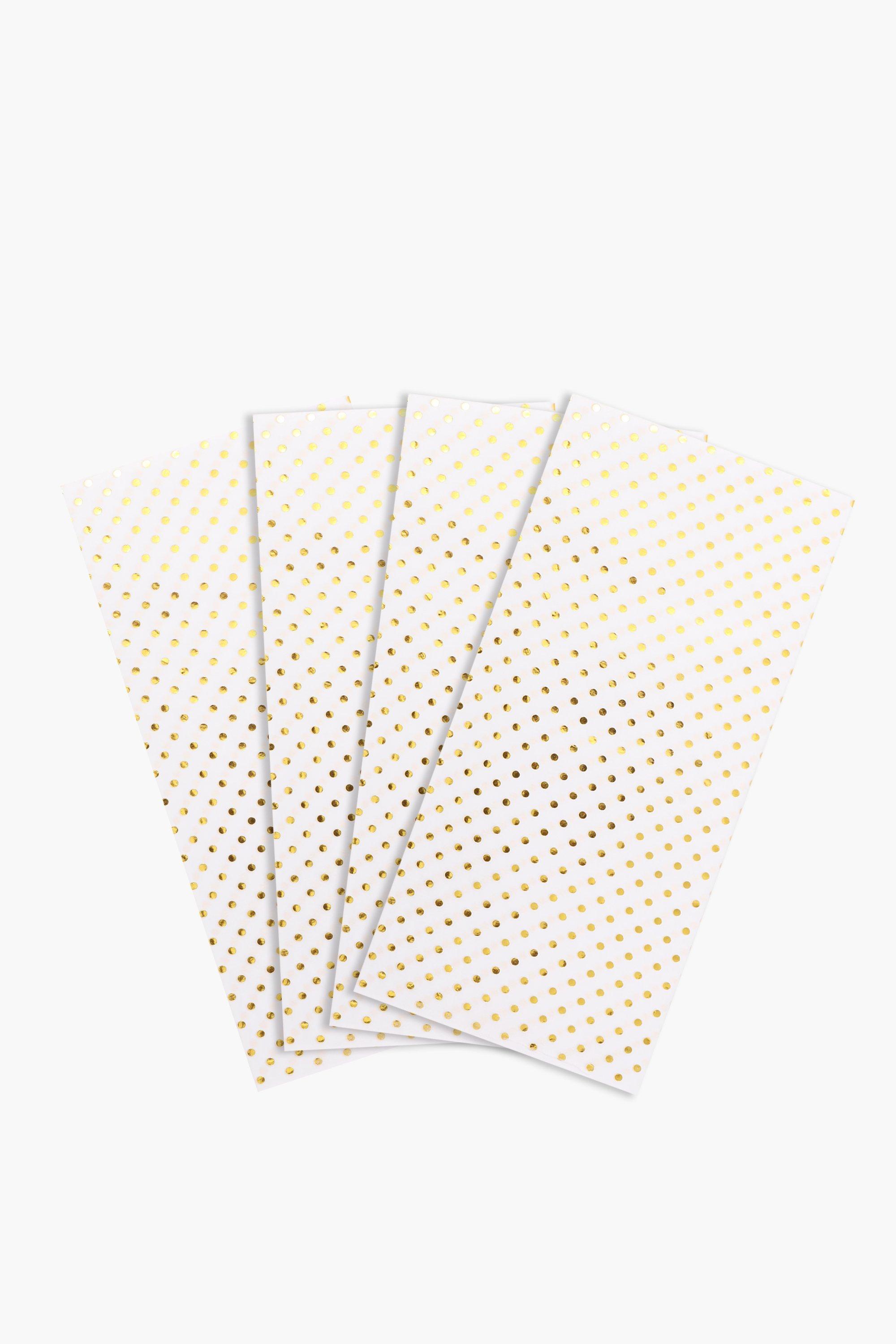 Dotted Foil Tissue Paper