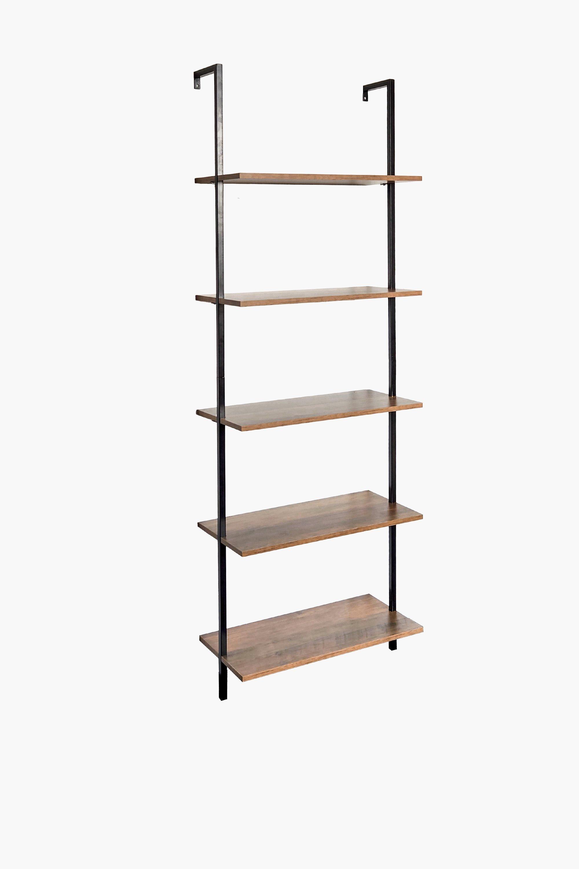 Wall Mounted Ladder Shelf