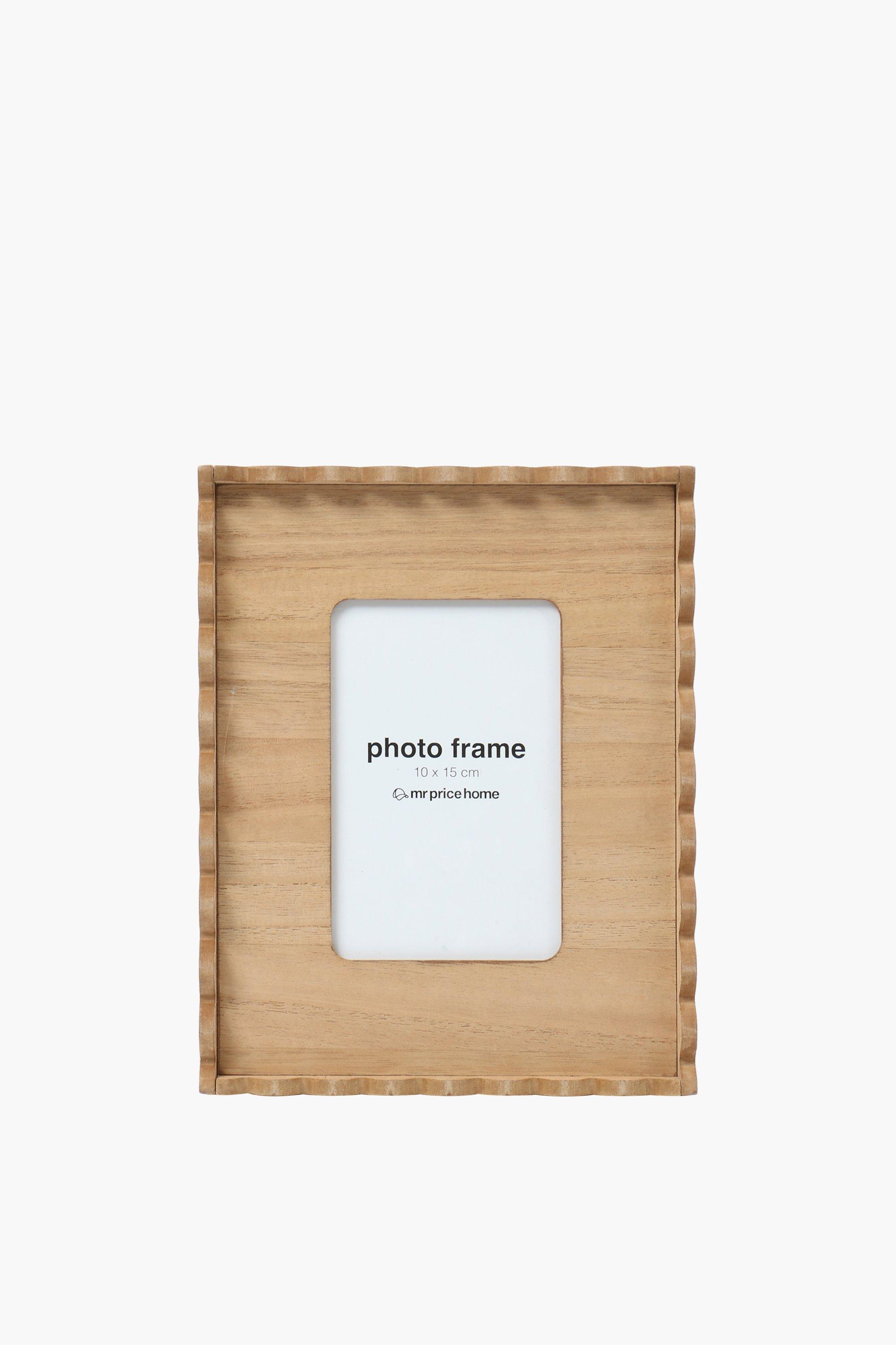 Scallop Wood Frame, 10x15cm