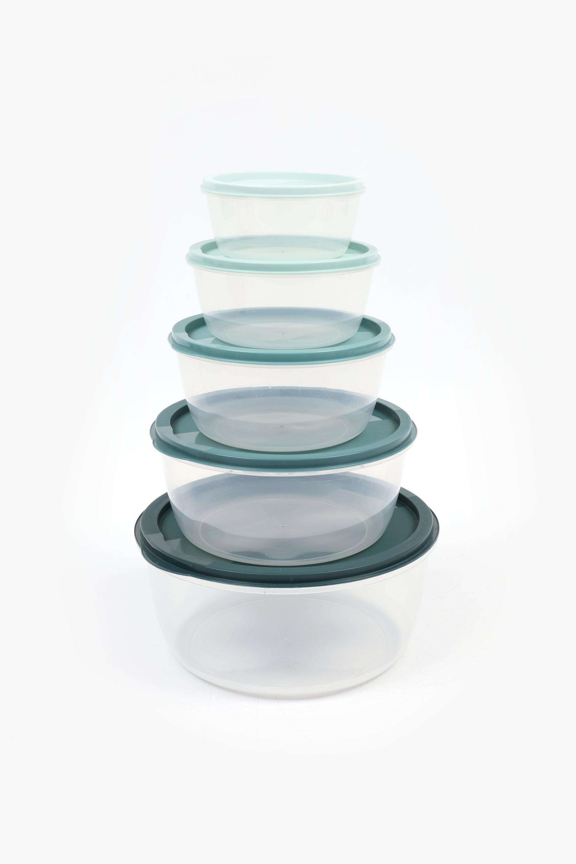 10 Piece Round Food Storage Set