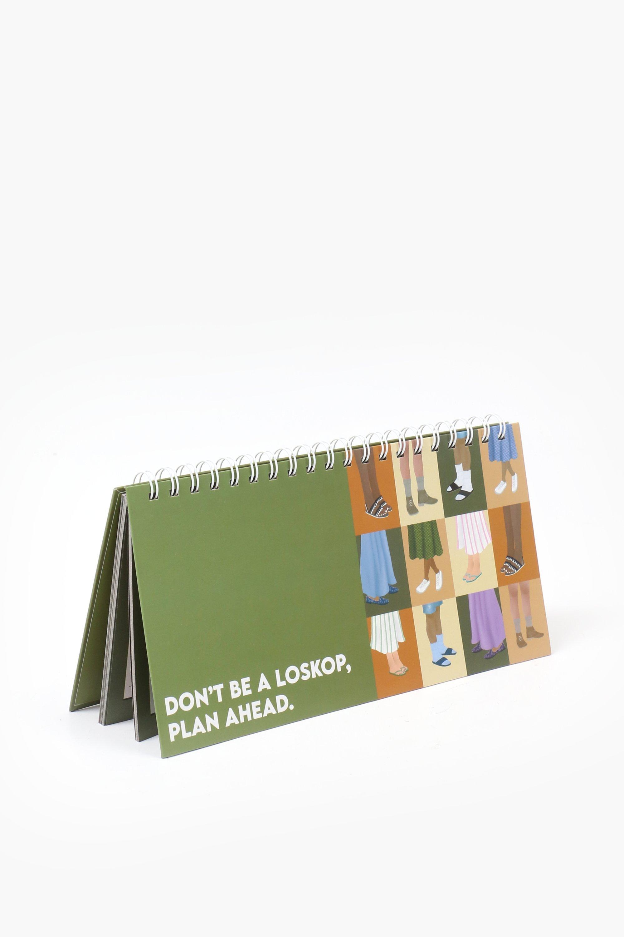 Colab Leanne Bear Weekly Desk Planner