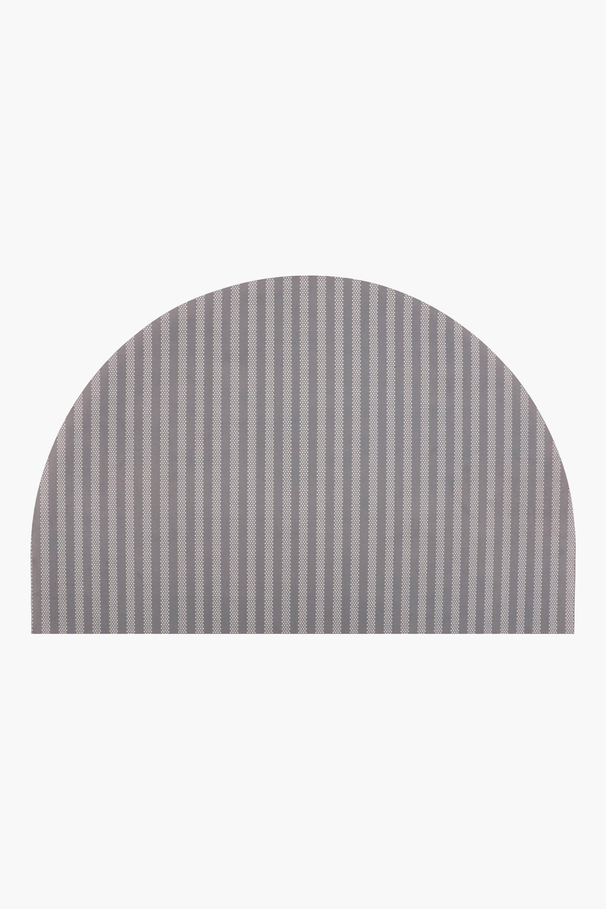 Brandon Classic Half Moon Non Slip Rubber Bath Mat, 50x80cm
