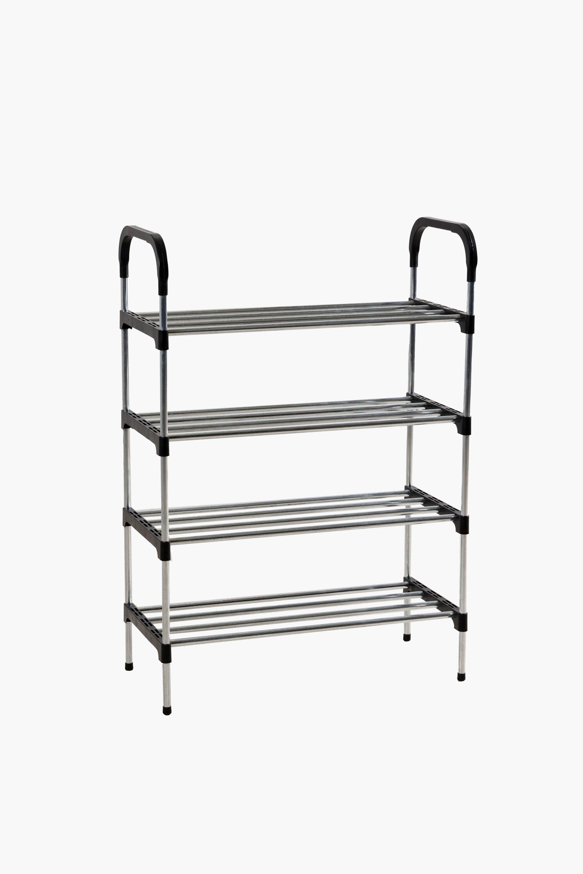 4 Tier Metal Shoe Rack