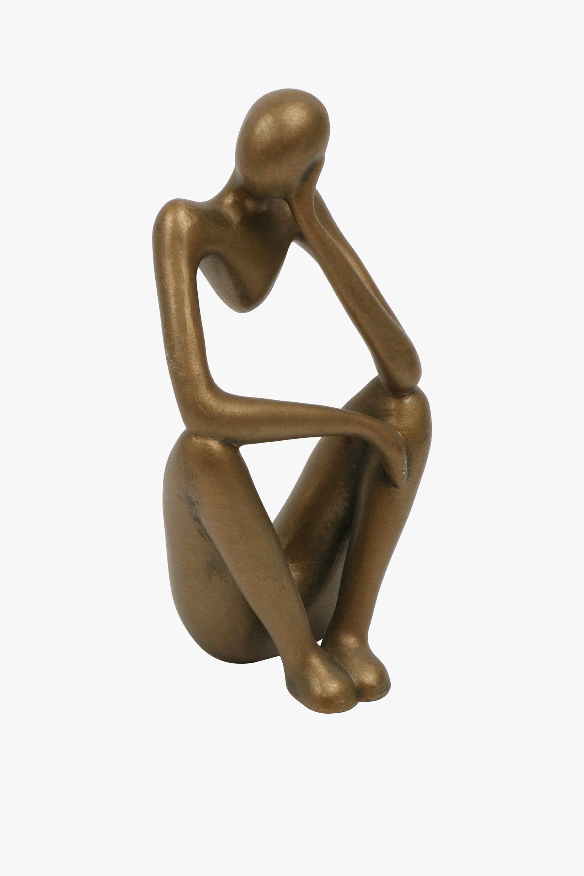 Hollow Thinker Statue, 12x23cm