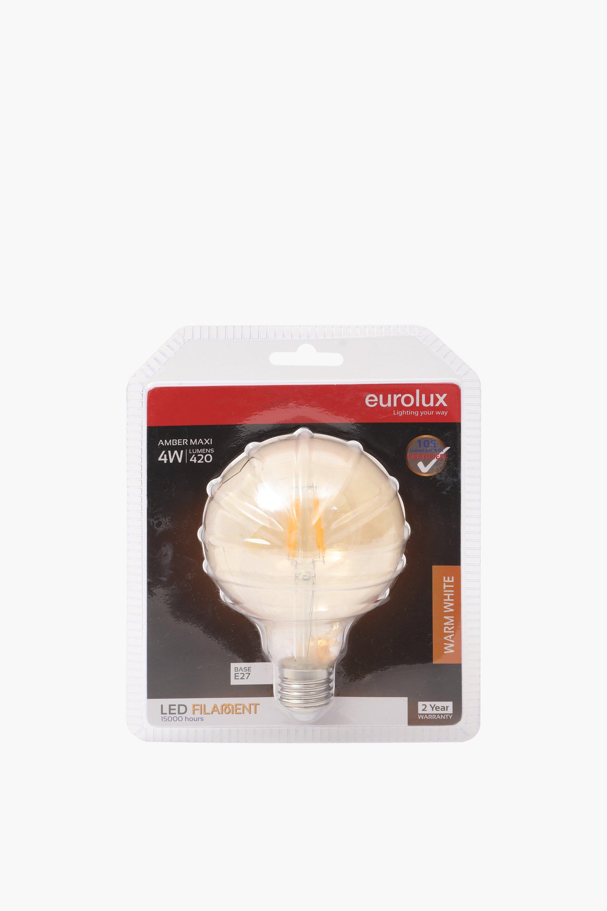 Eurolux 4w Filament Maxi Bulb, E27