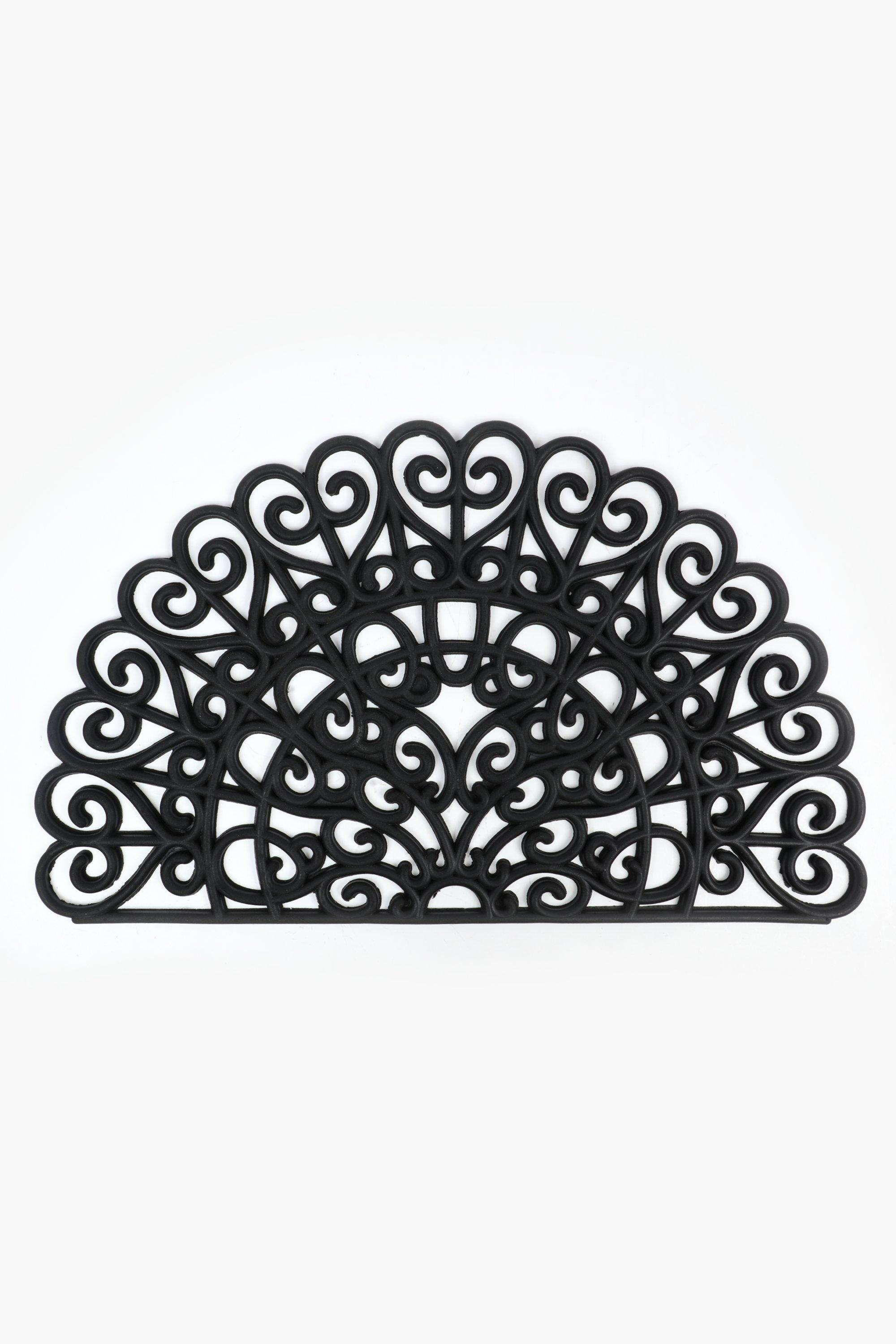 Classic Halfmoon Rubber Mat, 45x75cm
