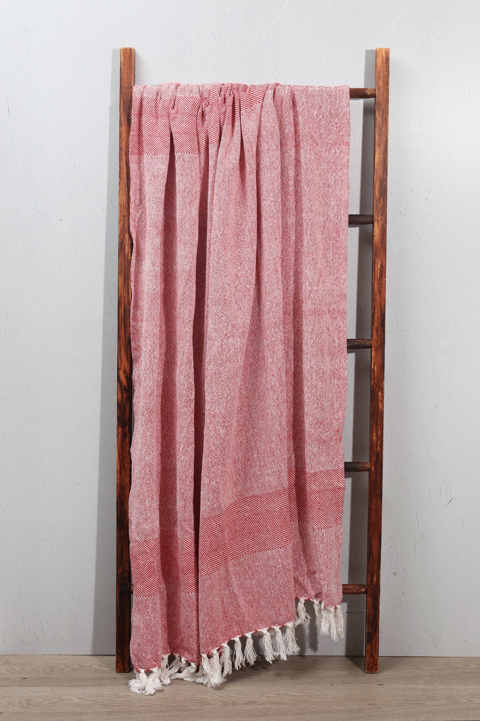 Textured Woven Throw, 125x150cm