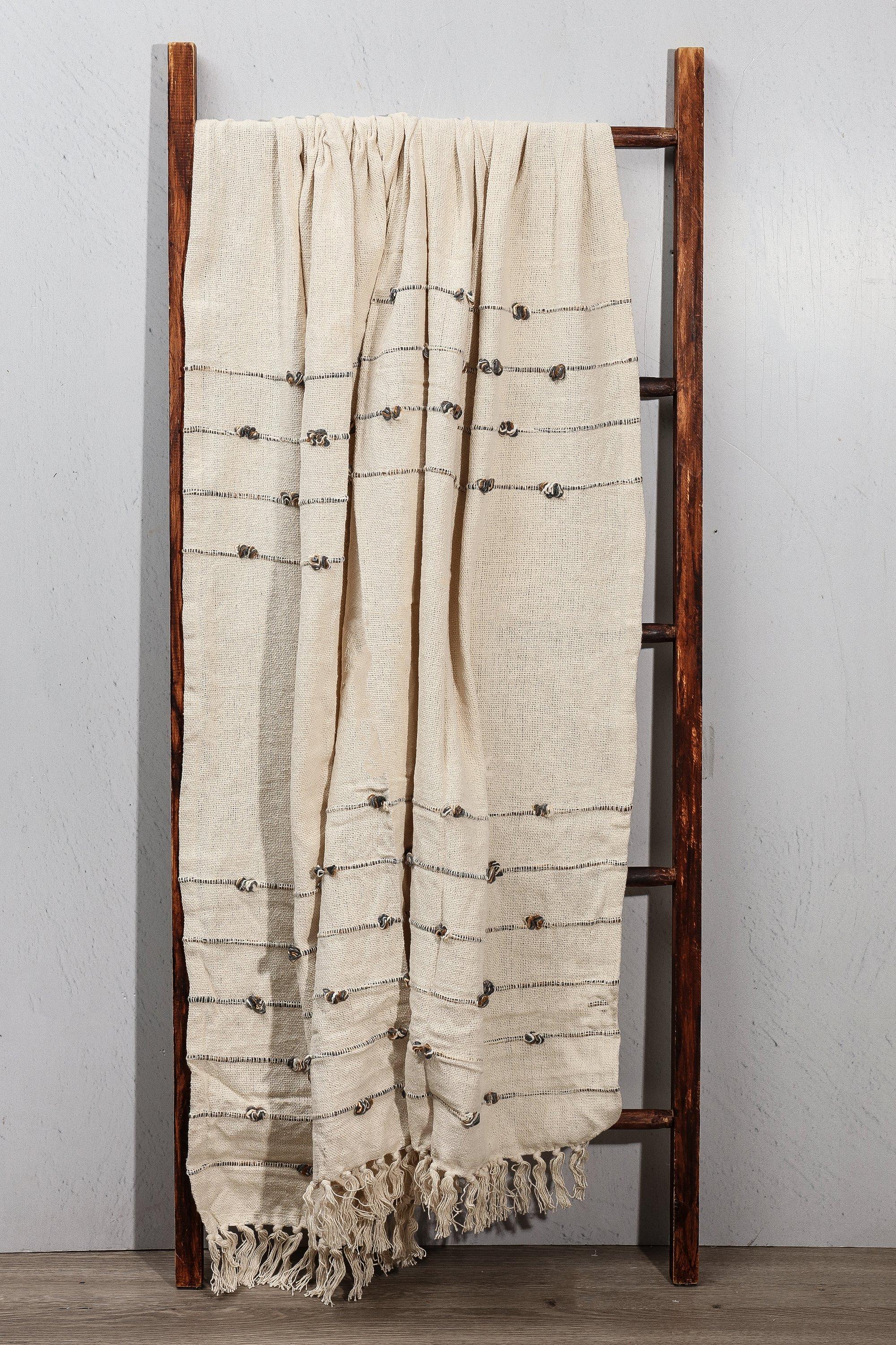 Stripe Woven Throw, 140x180cm