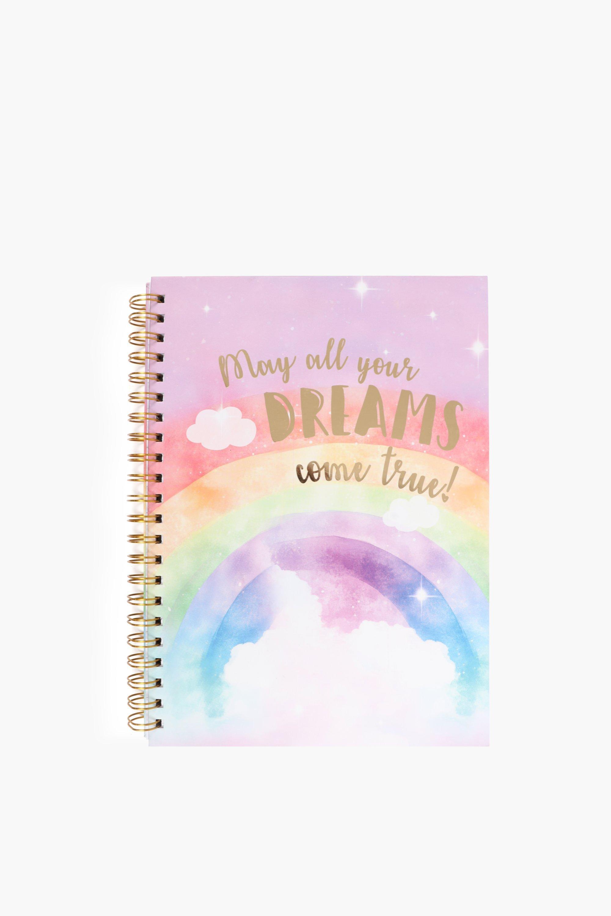 Aurora Rainbow A4 Spiral Notebook