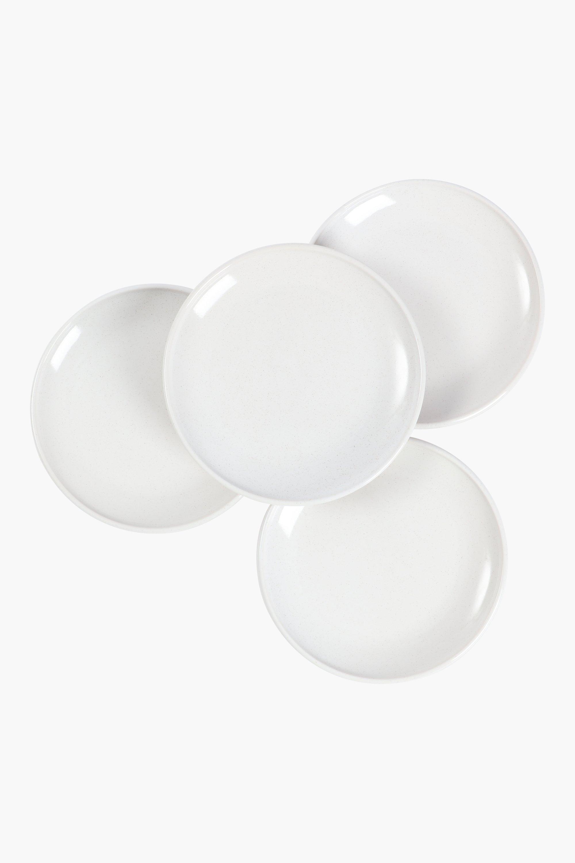 4 Pack Cork Ceramic Side Plates
