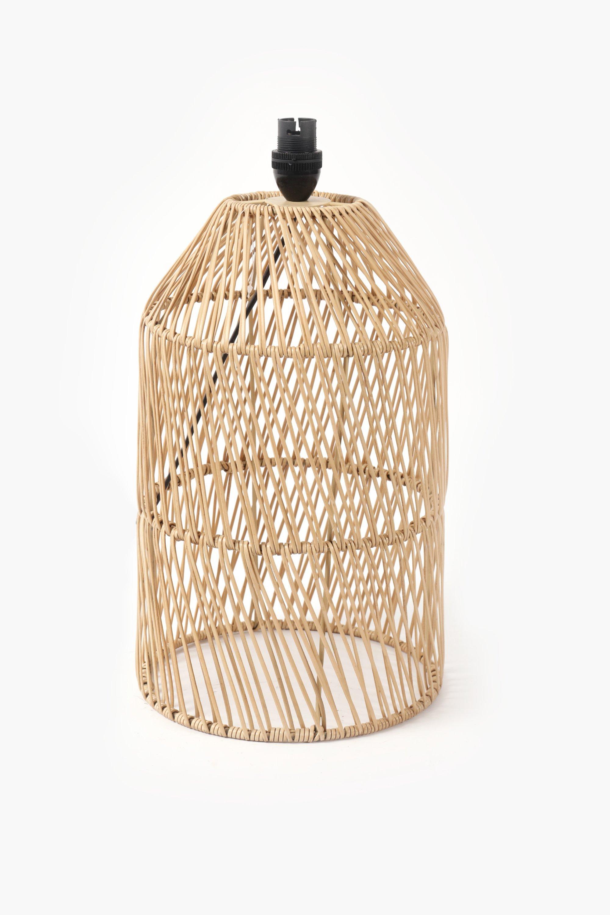 Woven Wicklow Lamp Base, B22