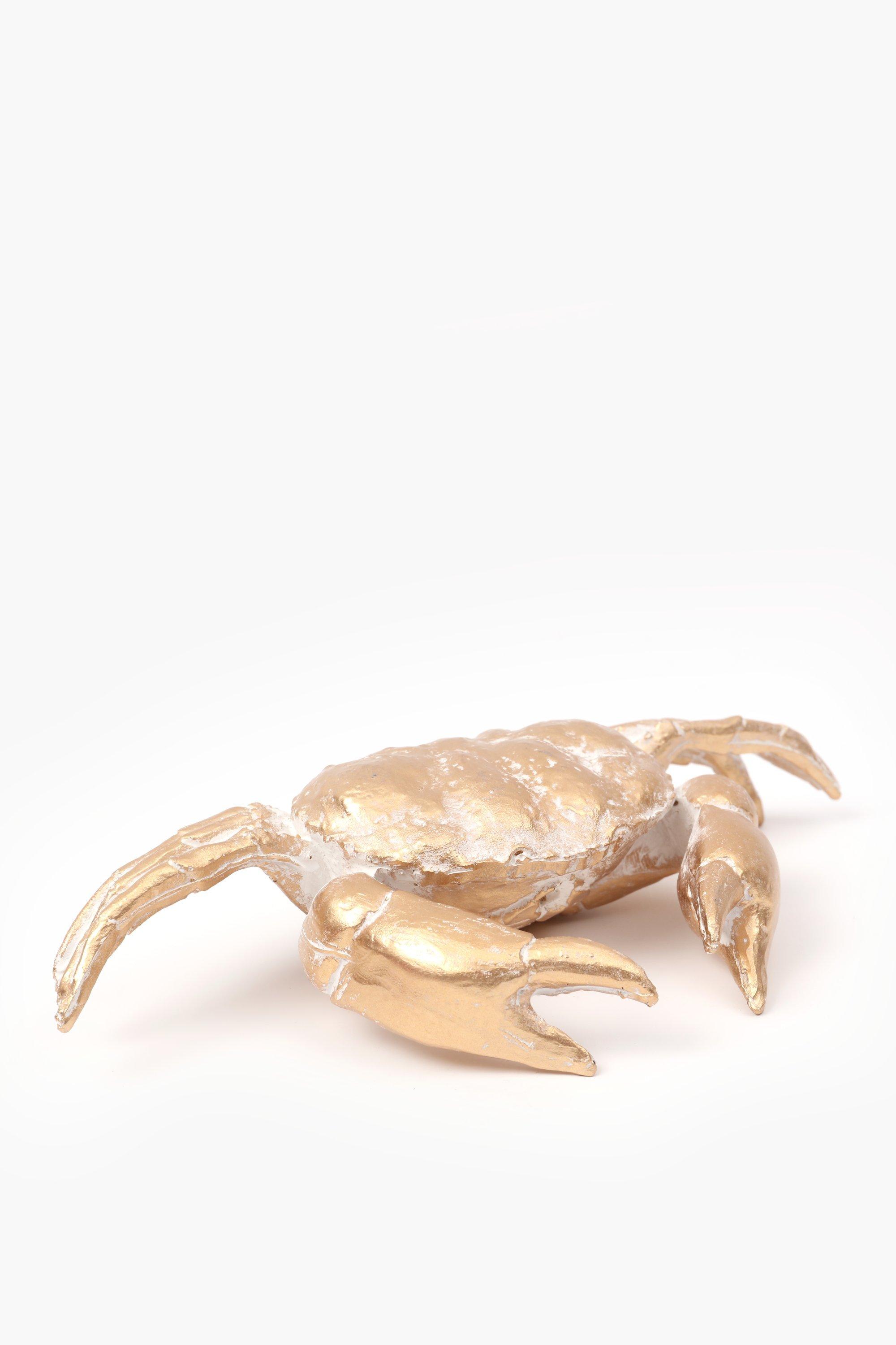 Coastal Crab Statue, 12x5cm