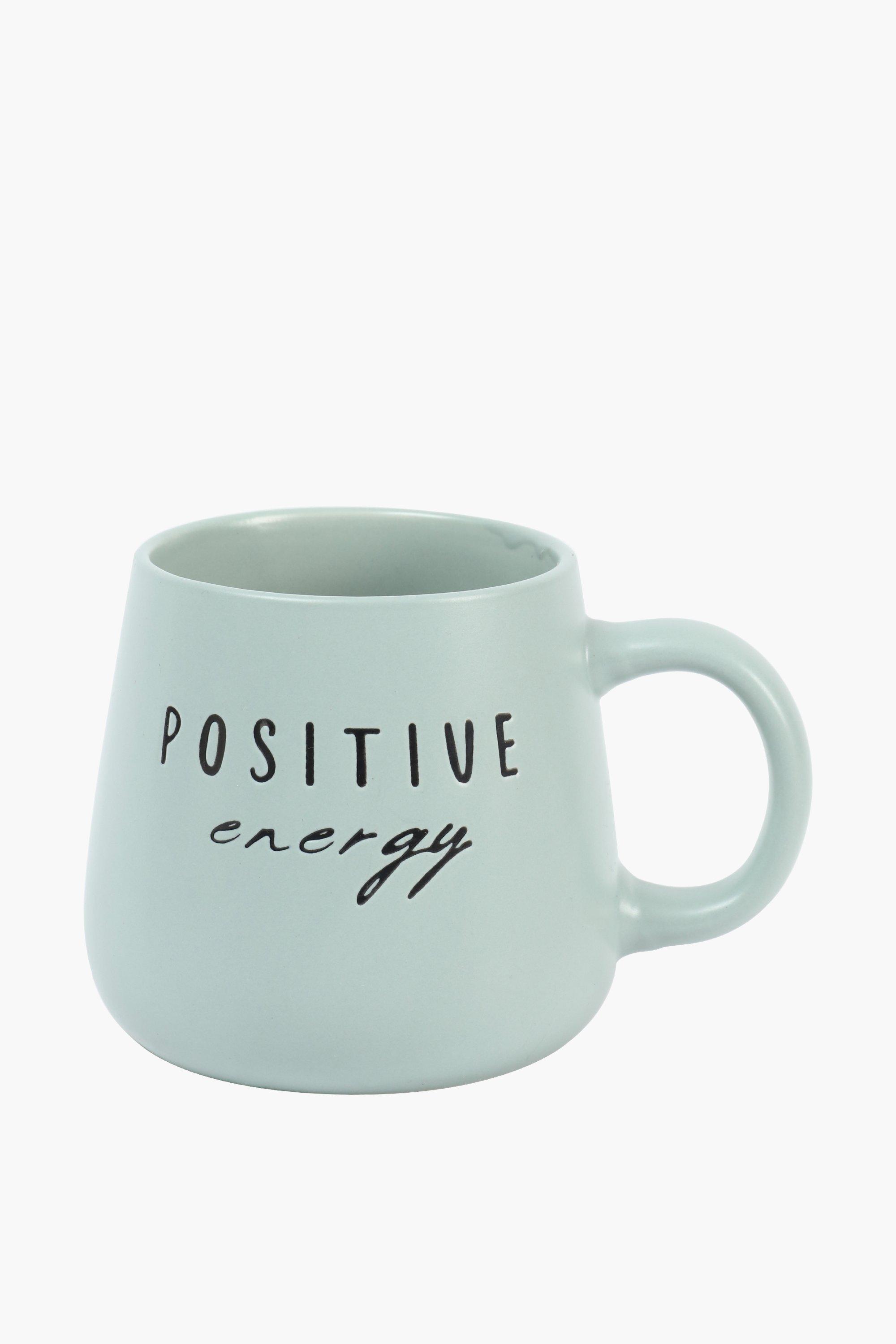 Script Stoneware Mug