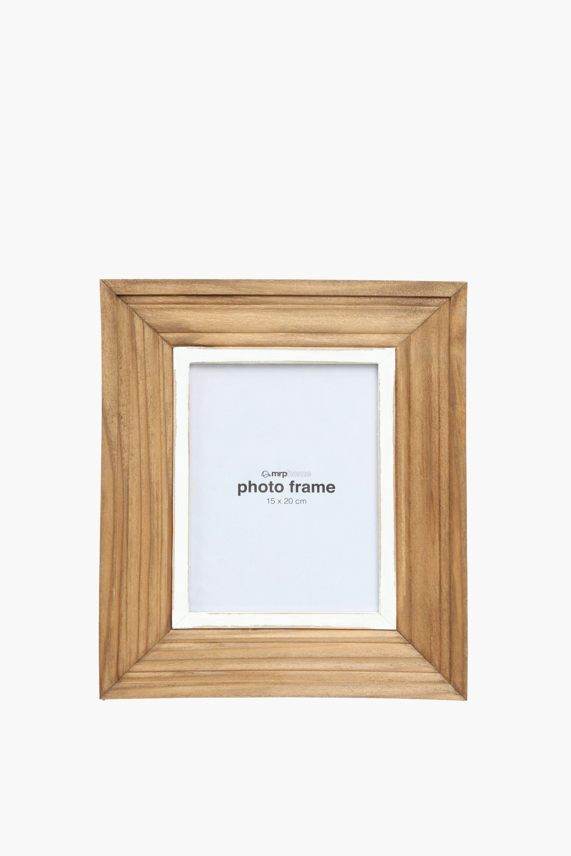Distressed Wooden Frame, 15x20cm