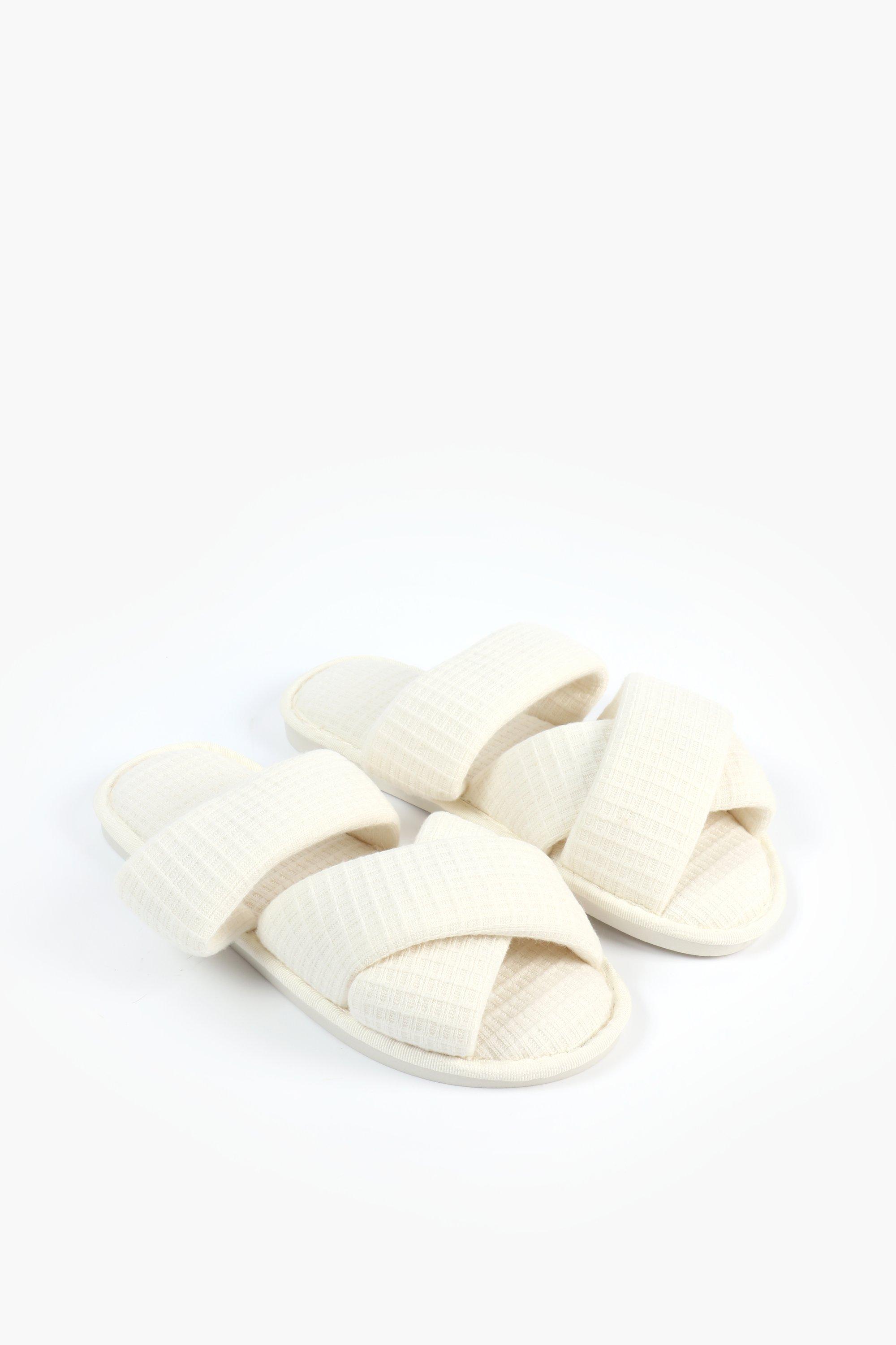 Waffle Slippers, 5-6