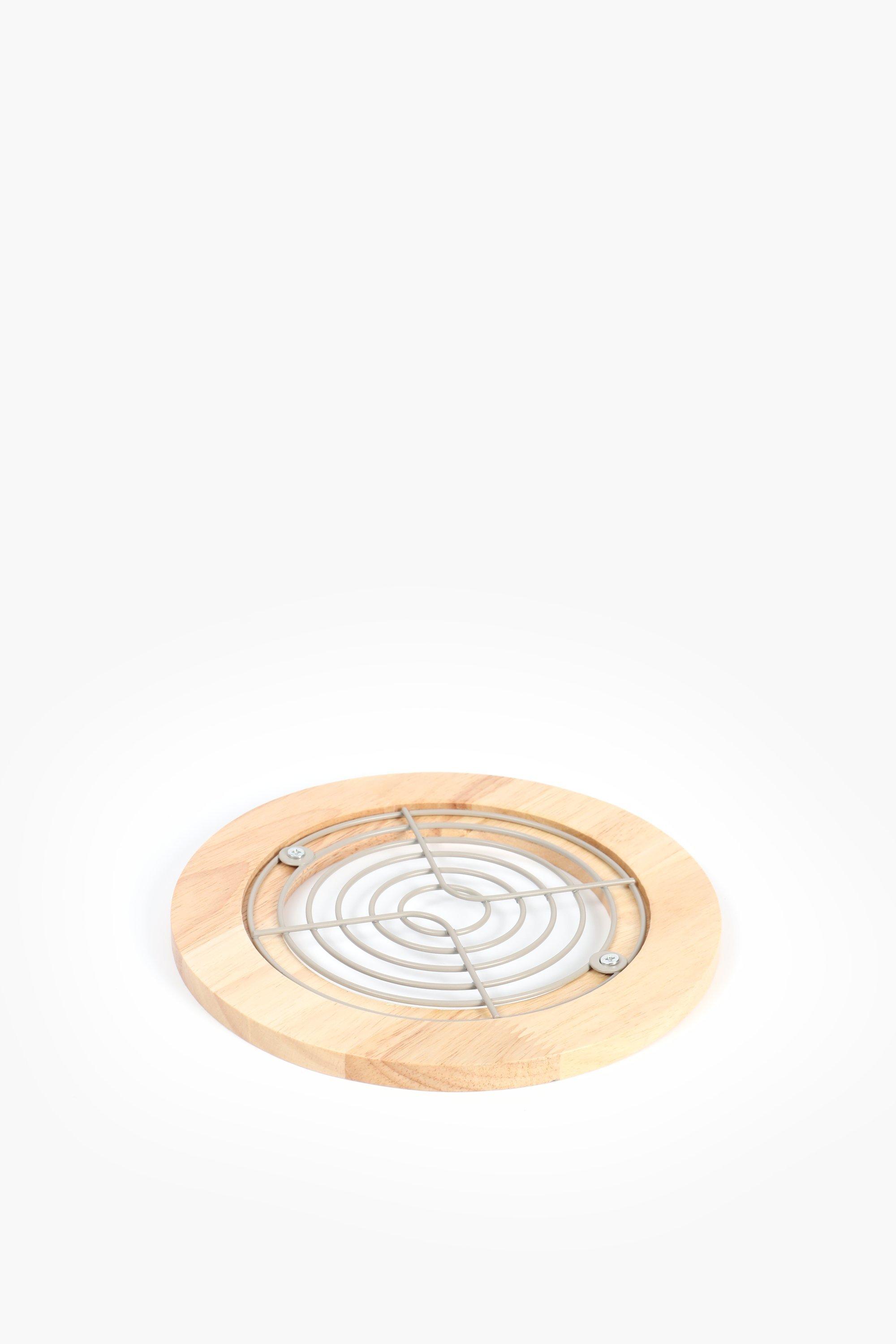 Metal And Wood Trivet