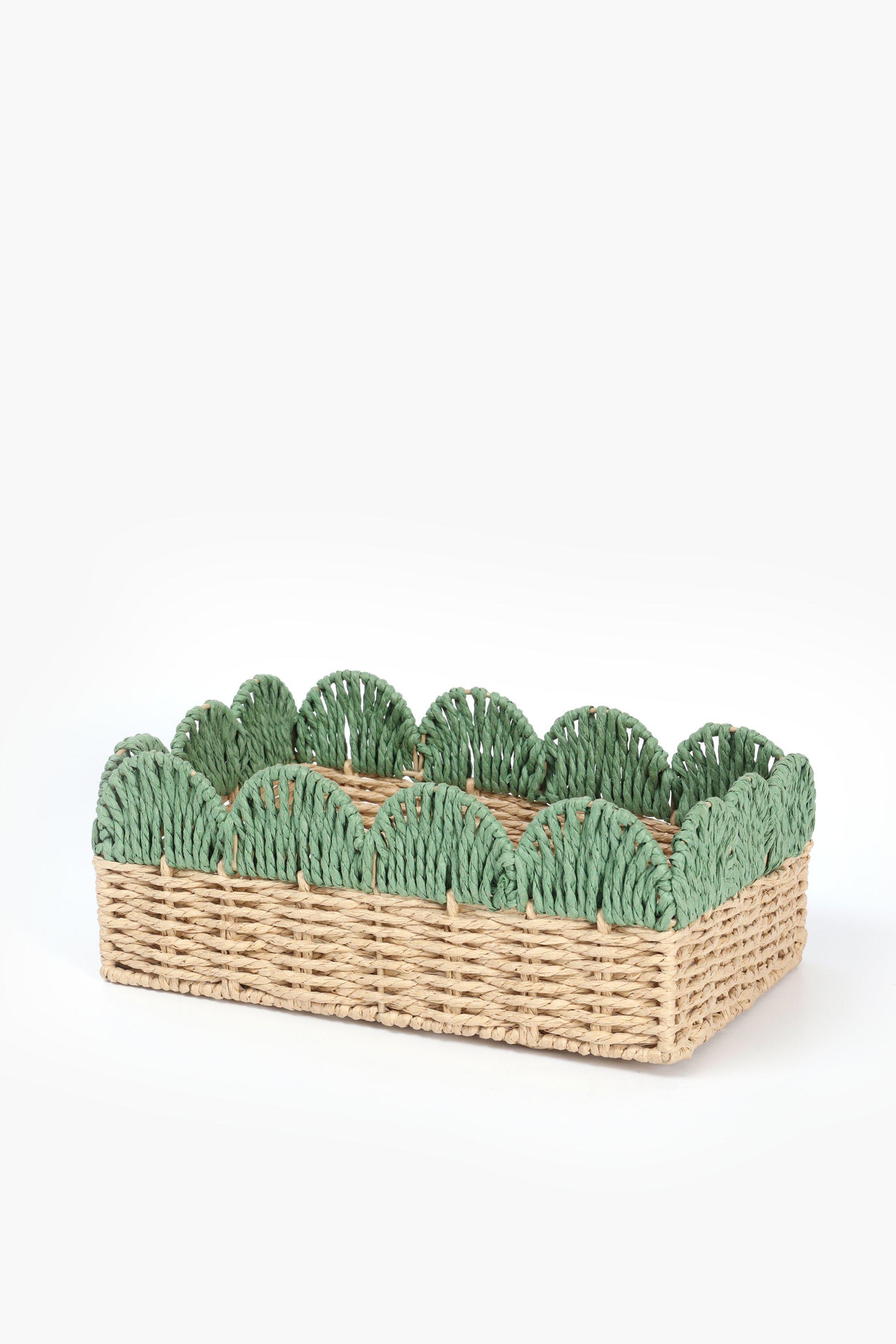 Scalloped Paper Rope Utility, Small