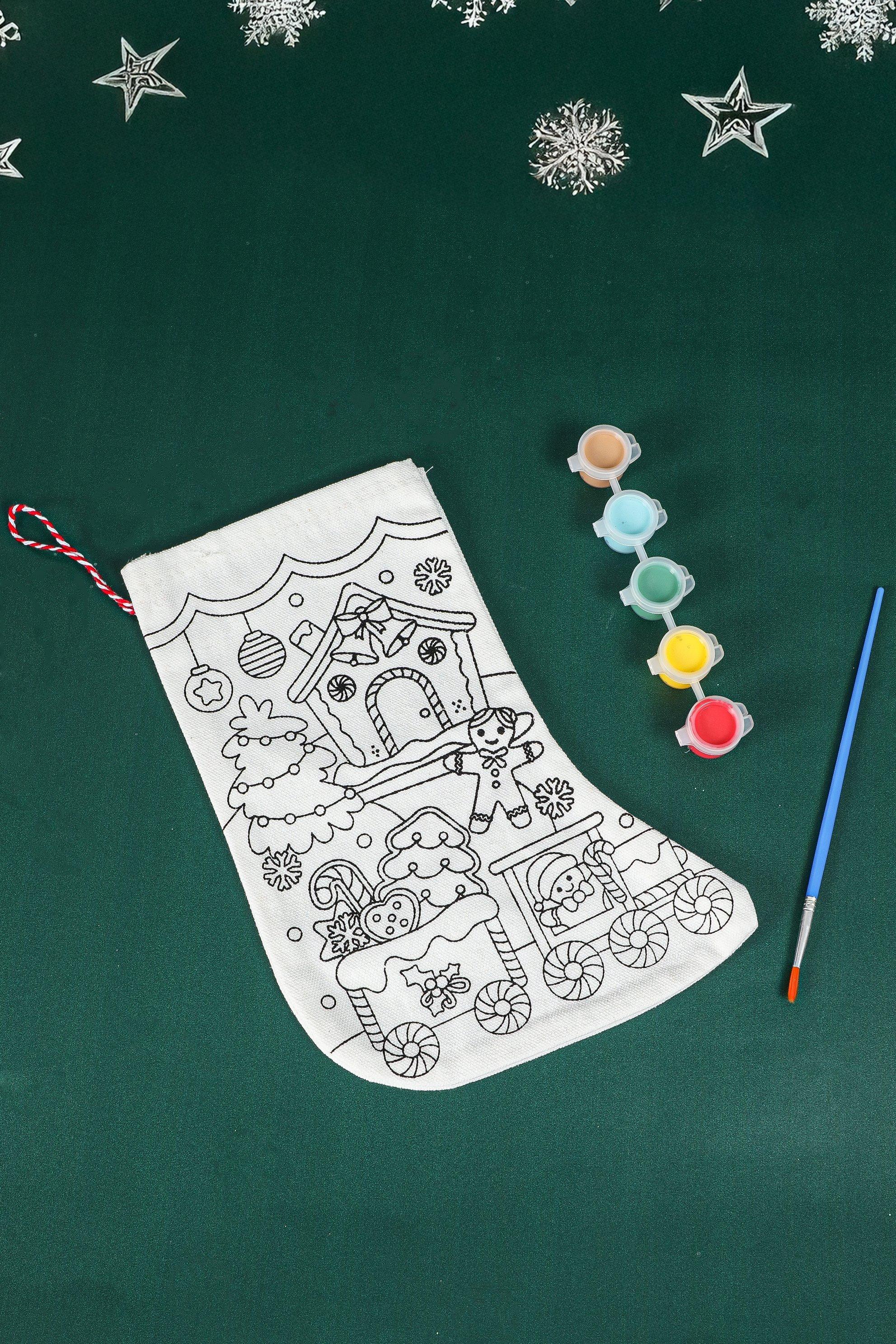 Christmas Paint Your Stocking