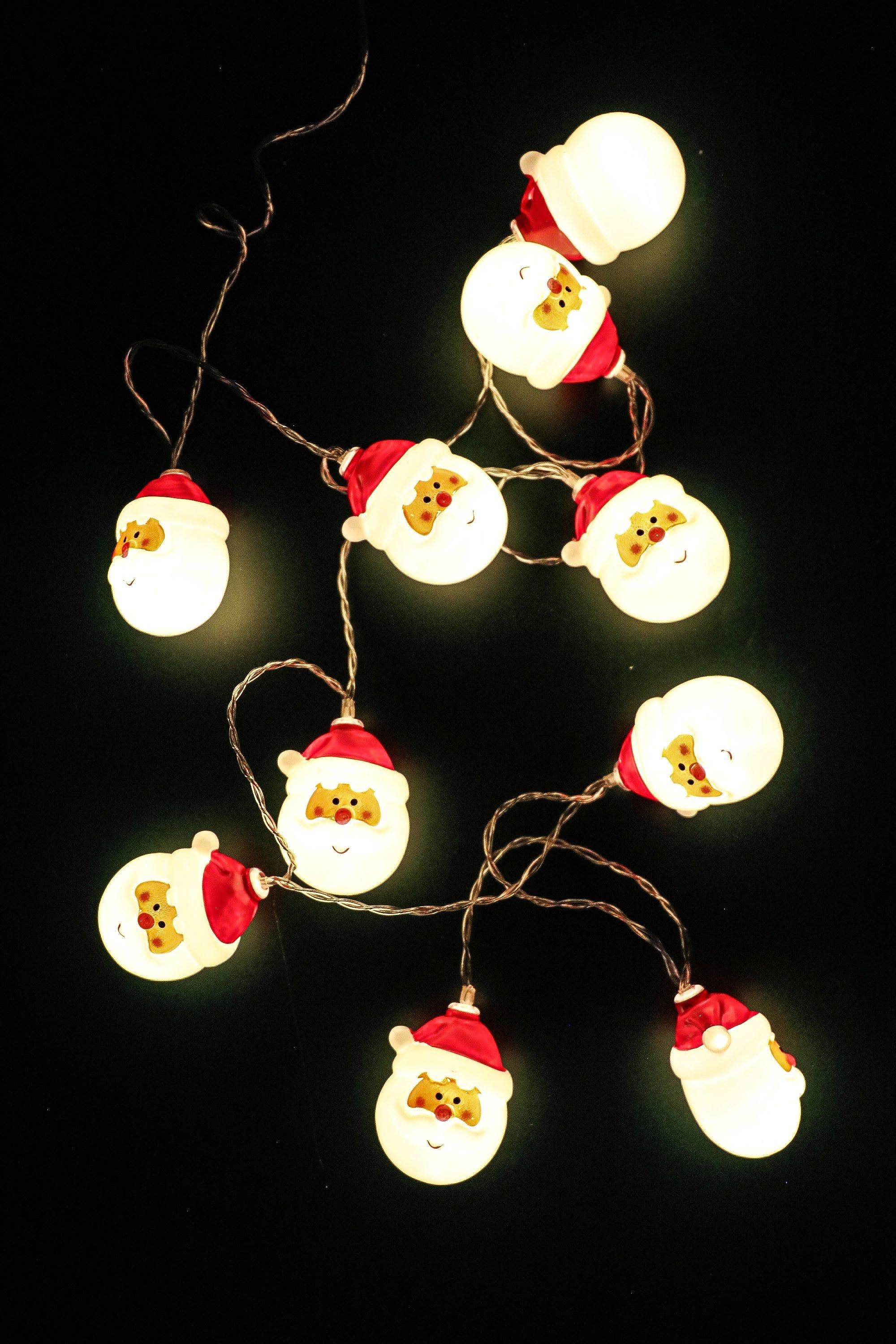 Christmas Santa String Lights