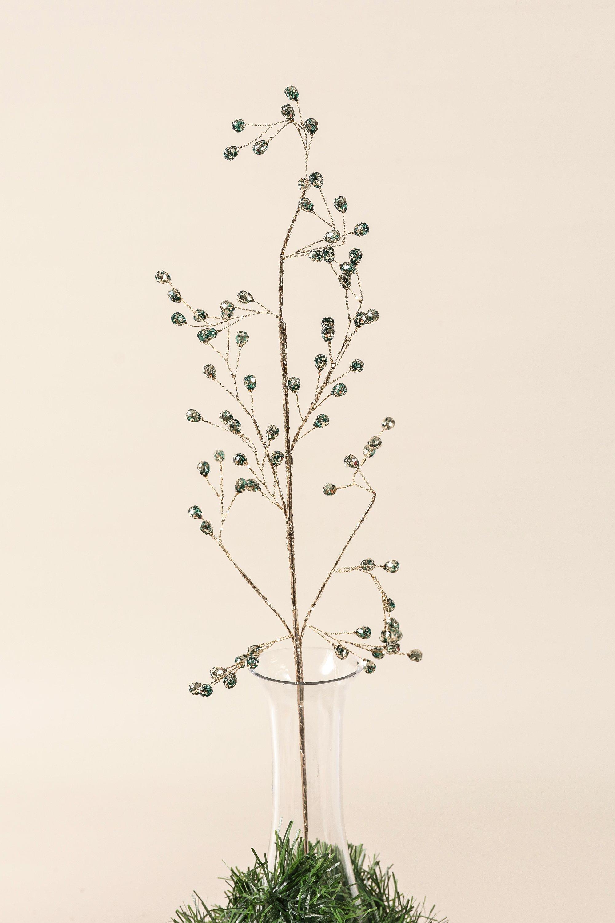 Crystal Bead Single Stem, 67cm