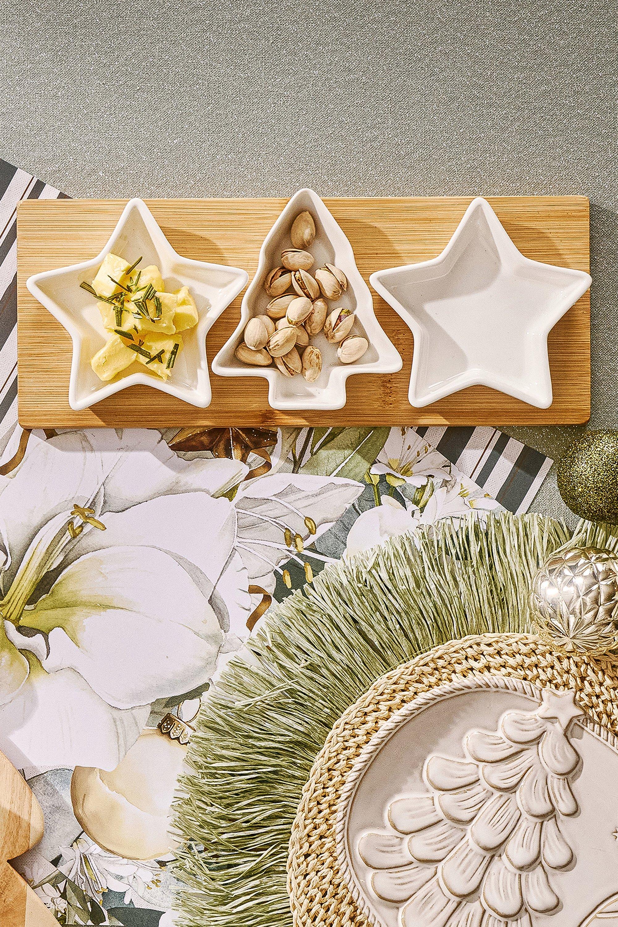 3 Divisional Bamboo Star And Tree Server