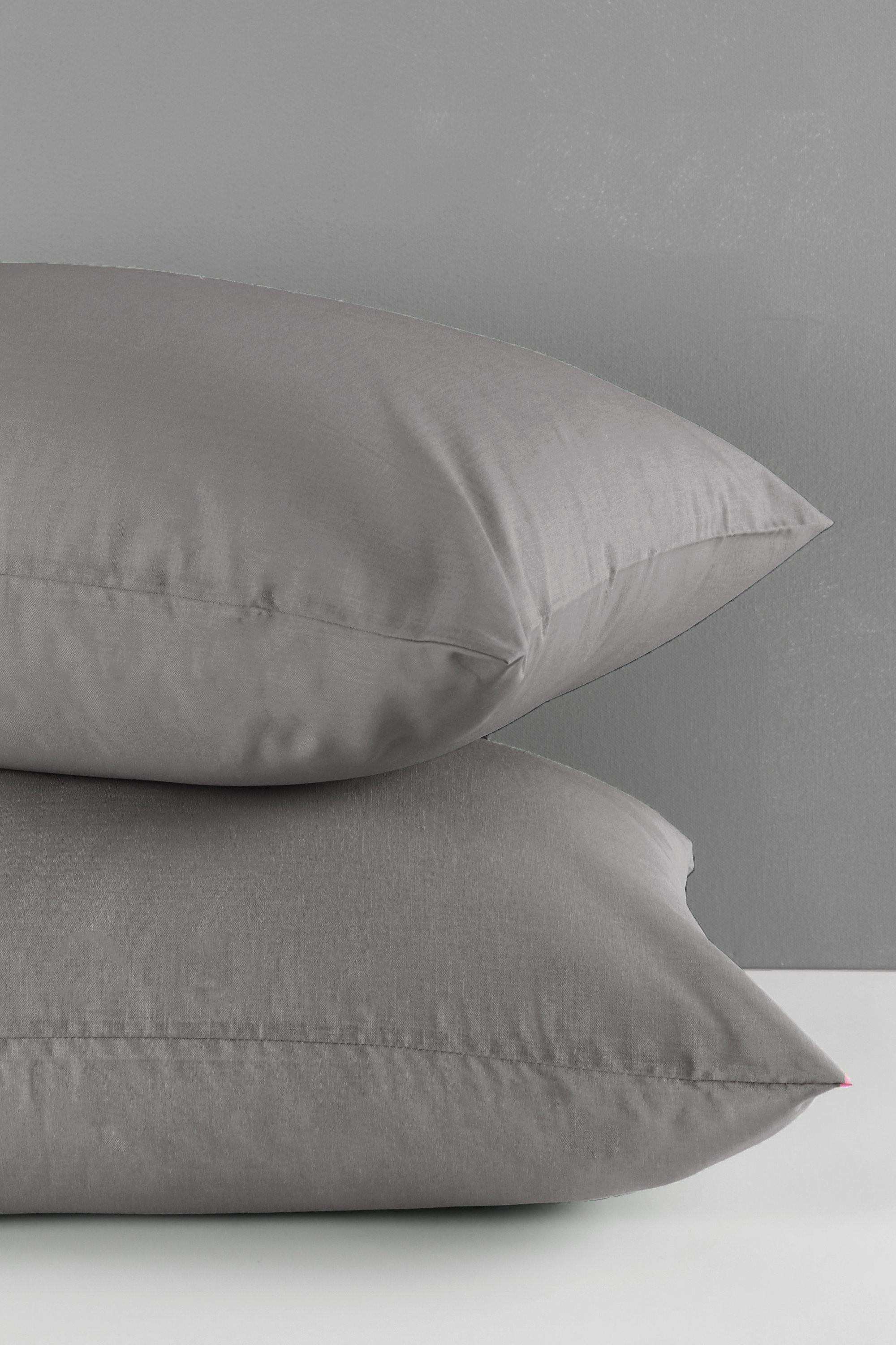 144 Thread Count Premium 2 Pack King Pillowcase