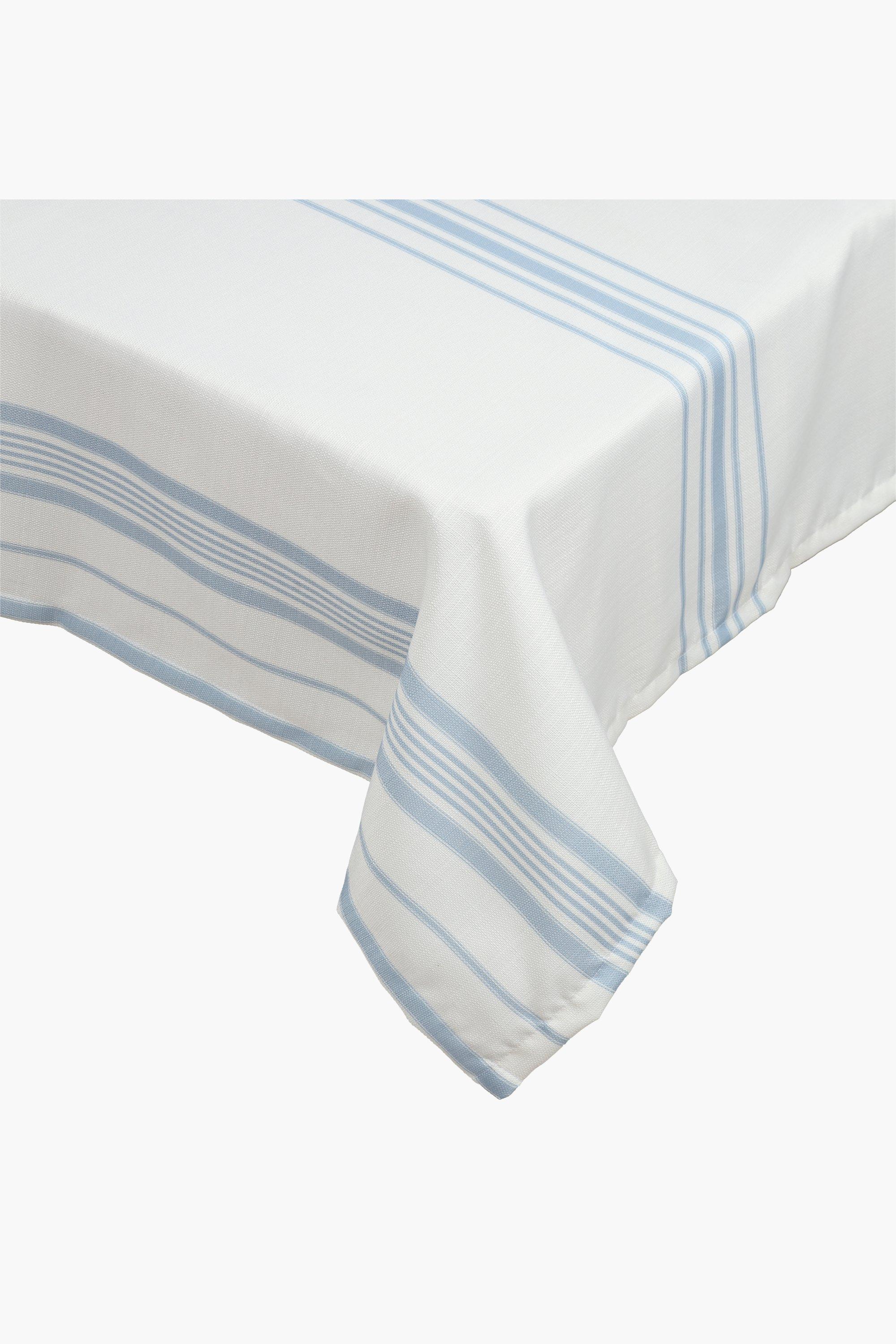 Stripe Linen Tablecloth, 135x230cm