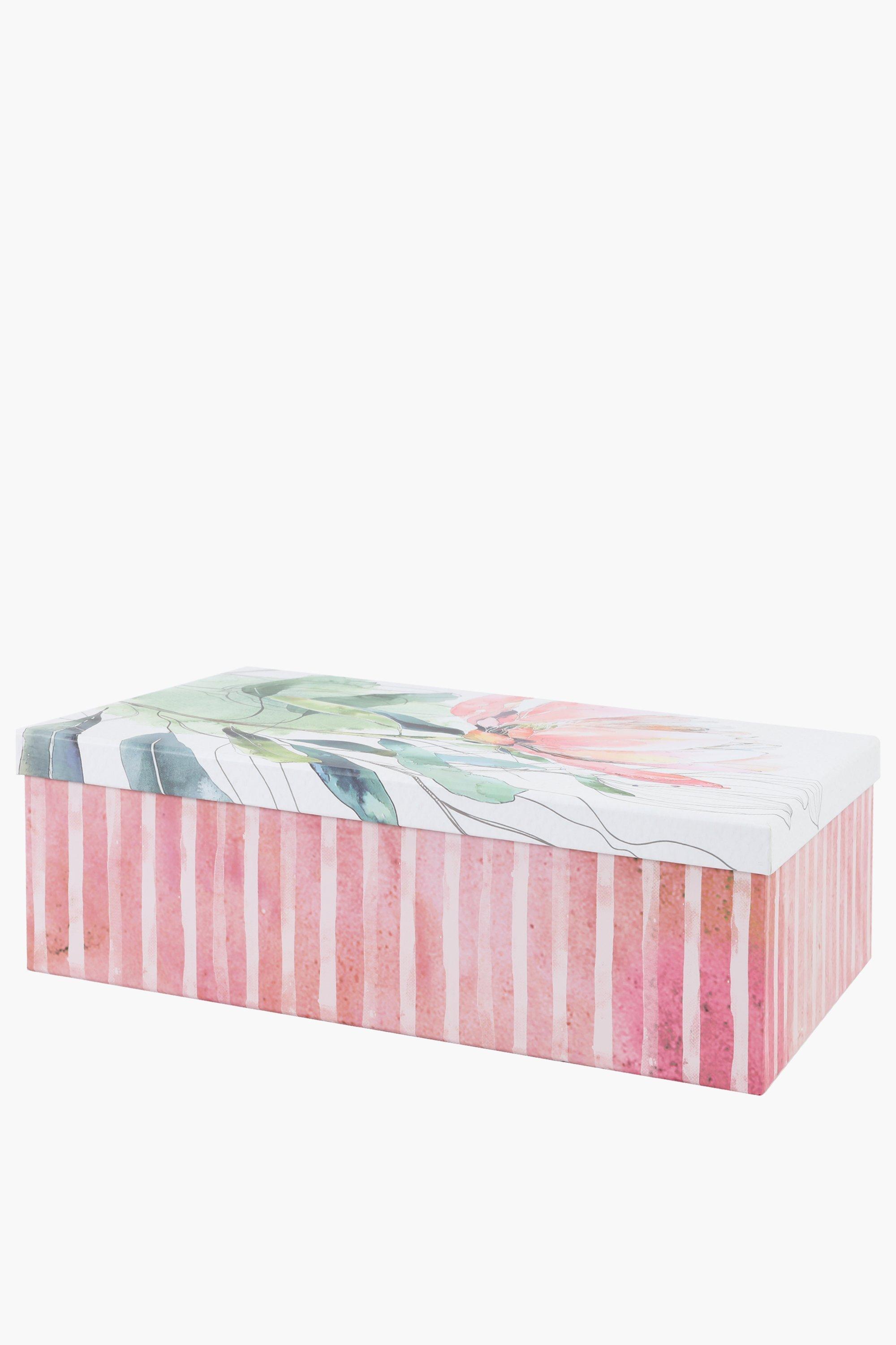 Alicedale Floral Storage Box Extra Large, W46 x L31 x H15CM